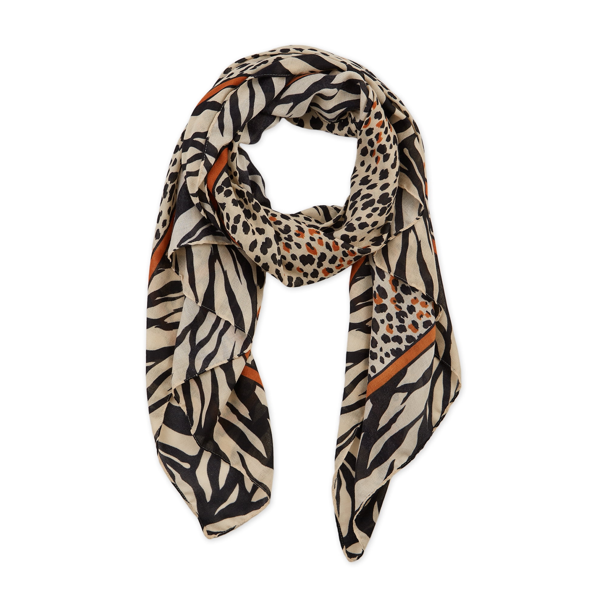 Urban Safari Scarf - Orange - Walmart.com