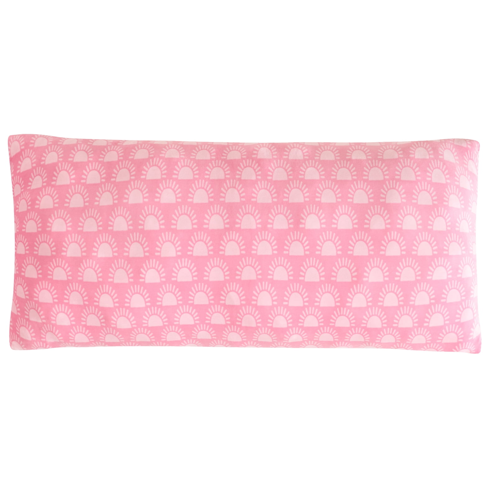Urban Shop 20" x 48" Smooshie Body Pillow, Pink Sunburst - Walmart.com
