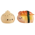 Urban Shop 3.5" 2-Pack Food Figural LED Mood Lights, Sushi and Dumpling ...