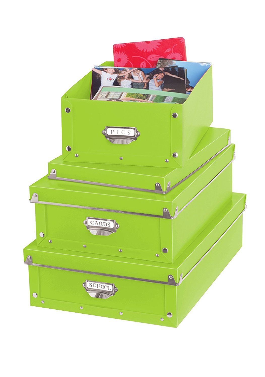 Urban Shop 784857413410 Collapsible Snap Storage, Green - Walmart.com