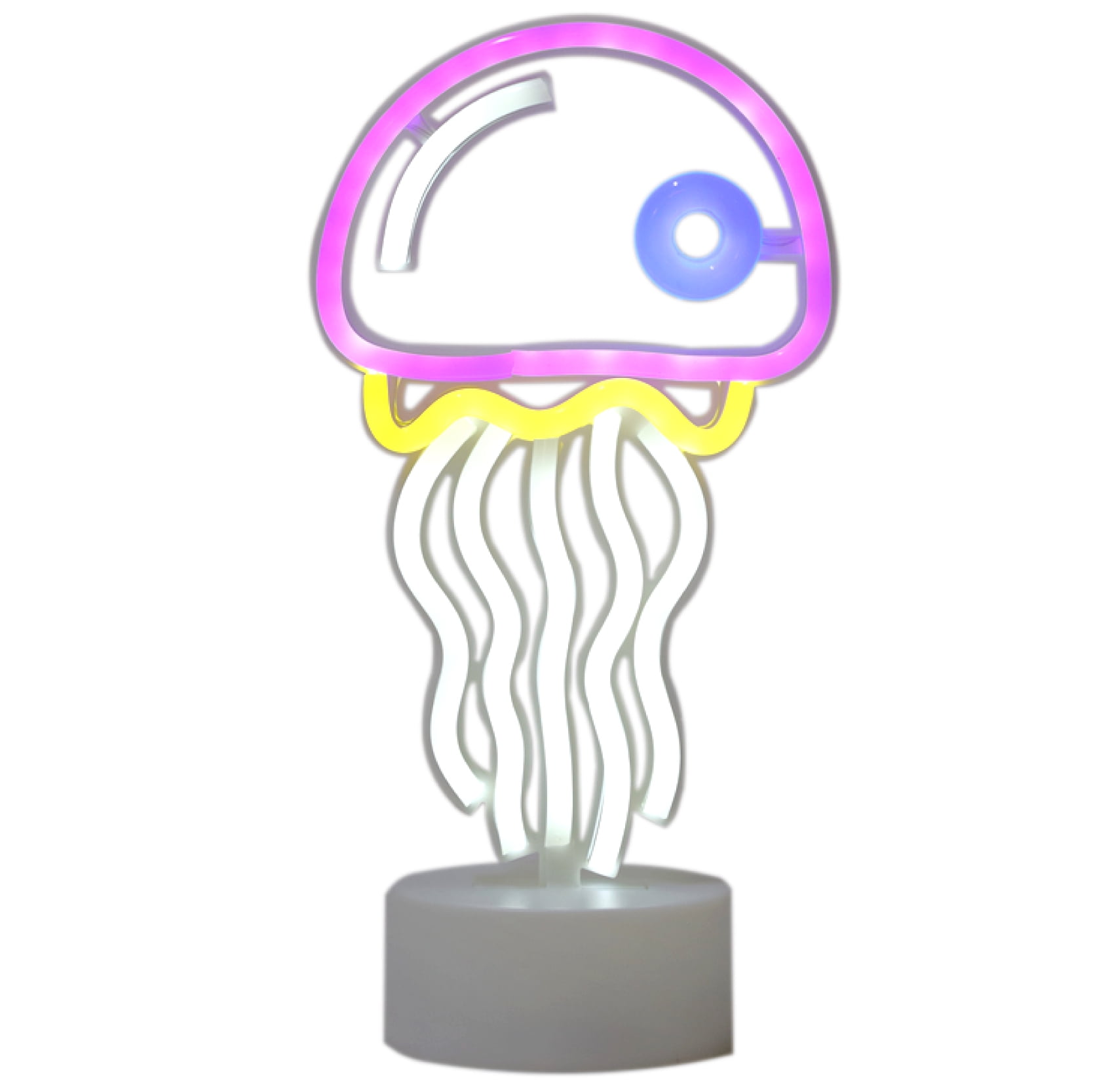 Urban Shop 9.8" Jellyfish LED Neon Light - Walmart.com