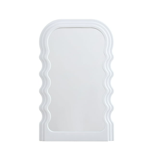 Urban Shop Color Changing LED Groovy Wall Mirror, 16.5" H - Walmart.com