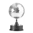 Urban Shop Led Rotating Mirror Disco Ball Table Lamp, Color-Changing ...