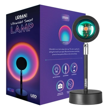 Brightside Cosmo LED Projector, Multicolor Rotating Lights, USB/Battery ...