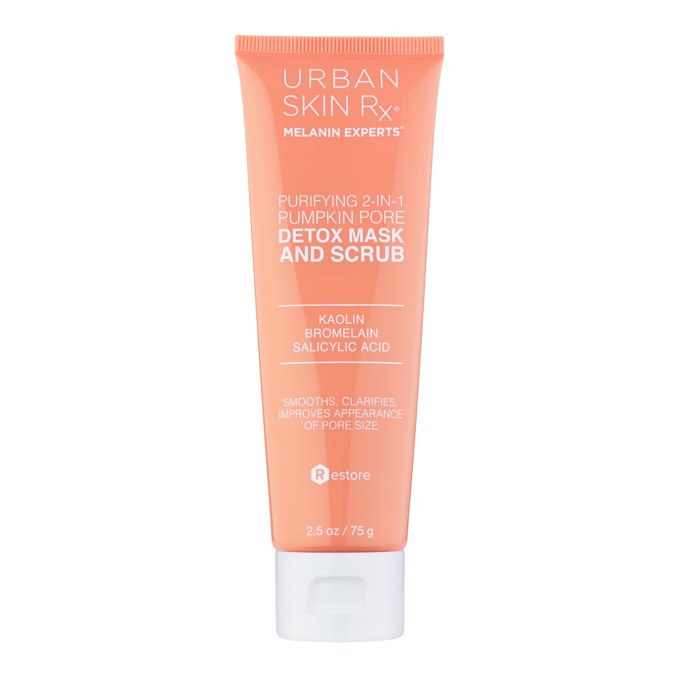 Urban Skin Rx Purifying 2-in-1 Pumpkin Pore Detox Mask & Scrub 2.5 oz ...