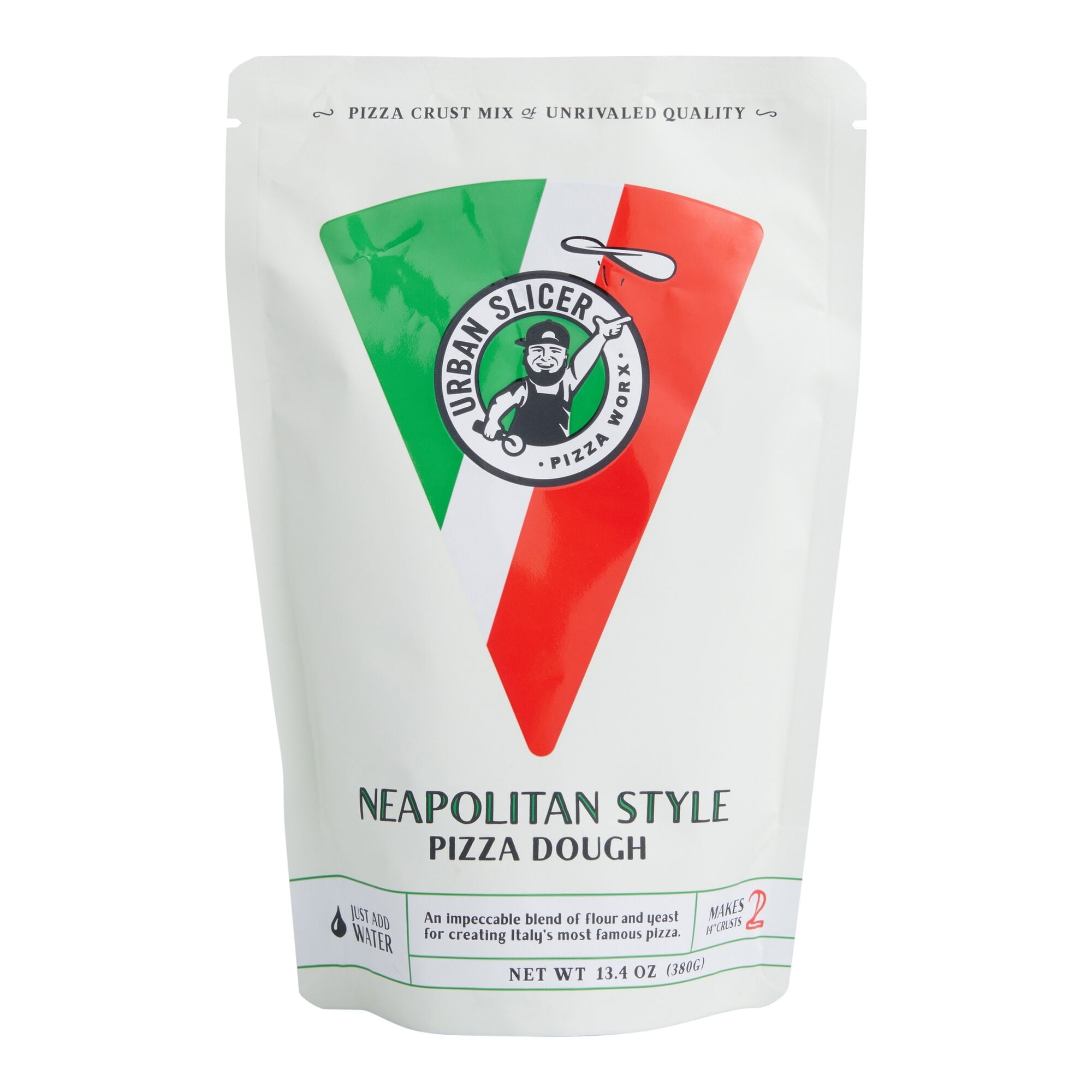 Urban Slicer Neapolitan Style Pizza Dough Mix 13.4 oz. Pack of 2 ...