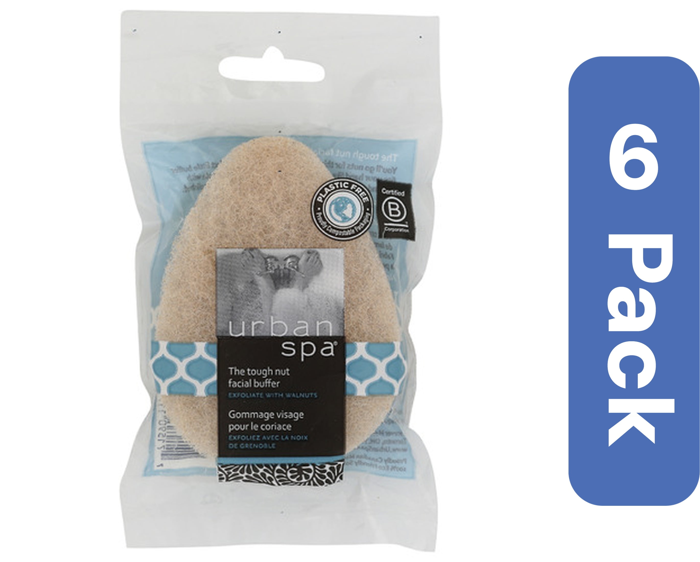 Urban Spa Buffer Facial Tough Nut 1 ea (Pack Of 6) - Walmart.com