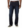 Urban Star Men's Relaxed Fit Straight Leg Stretch Jeans (32X34, Dark ...
