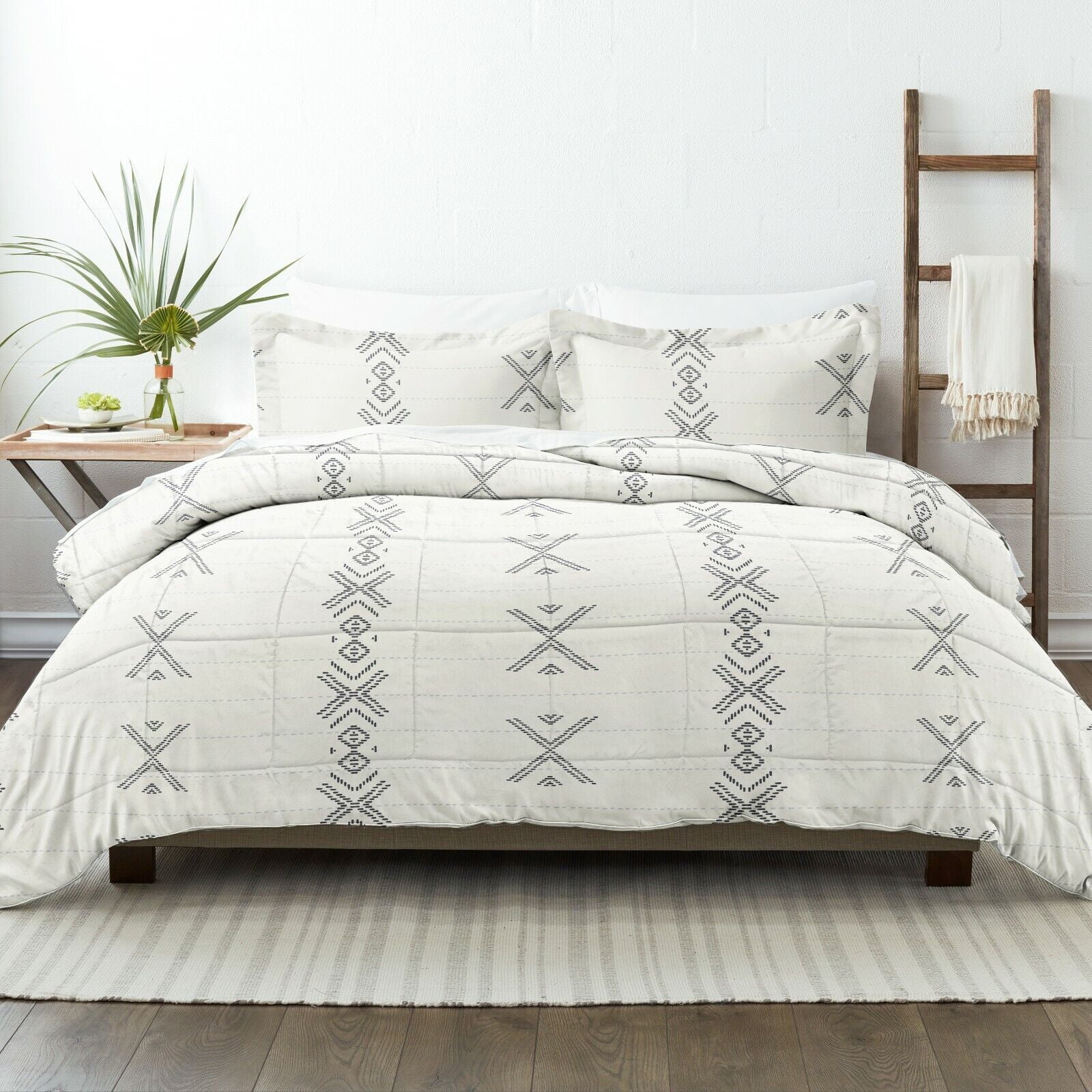Urban Stitch Pattern Comforter set Fashion Hypoallergenic - Walmart.com