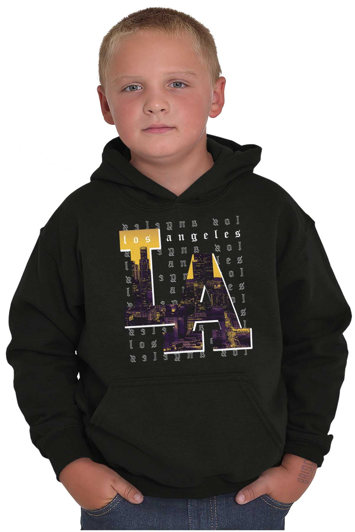 Urban Streetwear Los Angeles LA CA Youth Hoodie Boy Girl Teen Brisco ...
