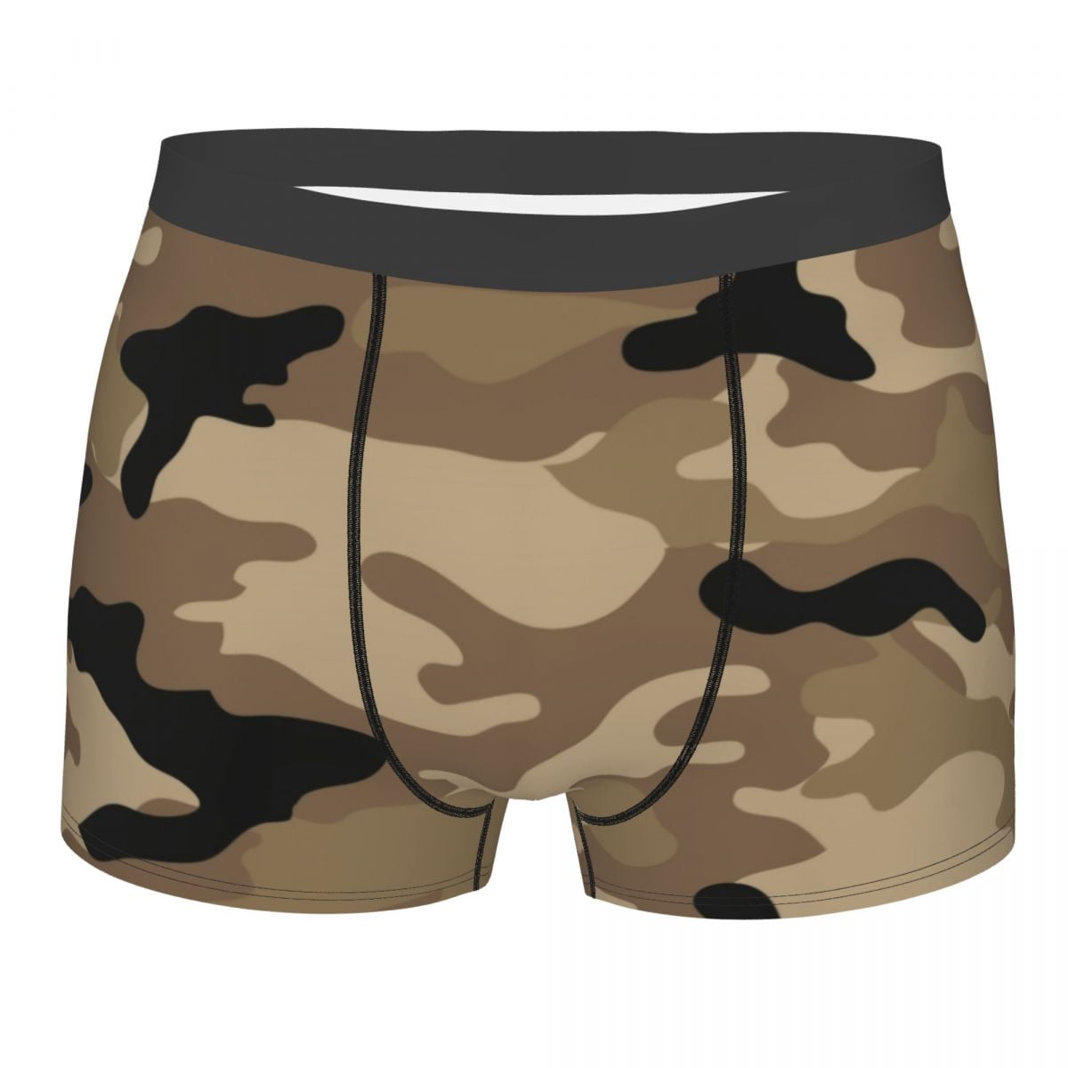 Urban Style Digital Boxer Shorts For Men 3D Printed Army Tactical ...