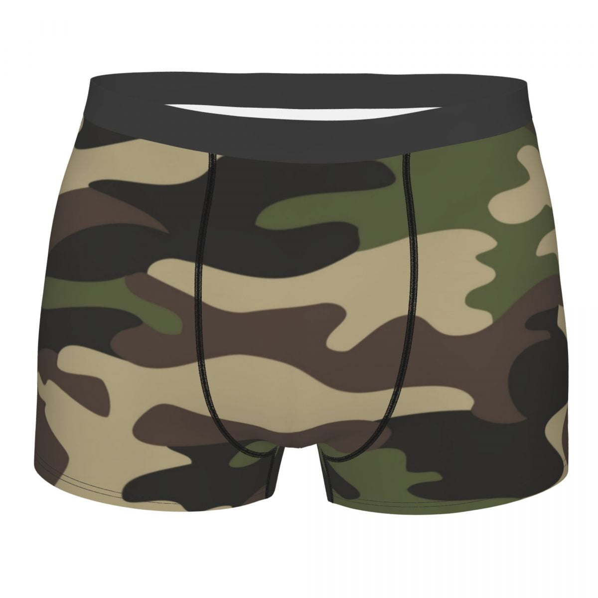 Urban Style Digital Boxer Shorts For Men 3D Printed Army Tactical ...
