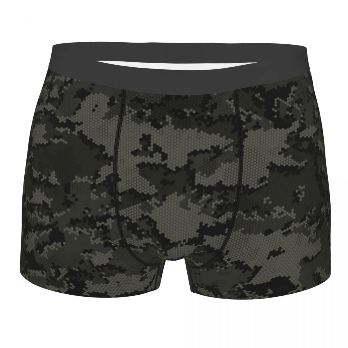Urban Style Digital Boxer Shorts For Men 3D Printed Army Tactical ...