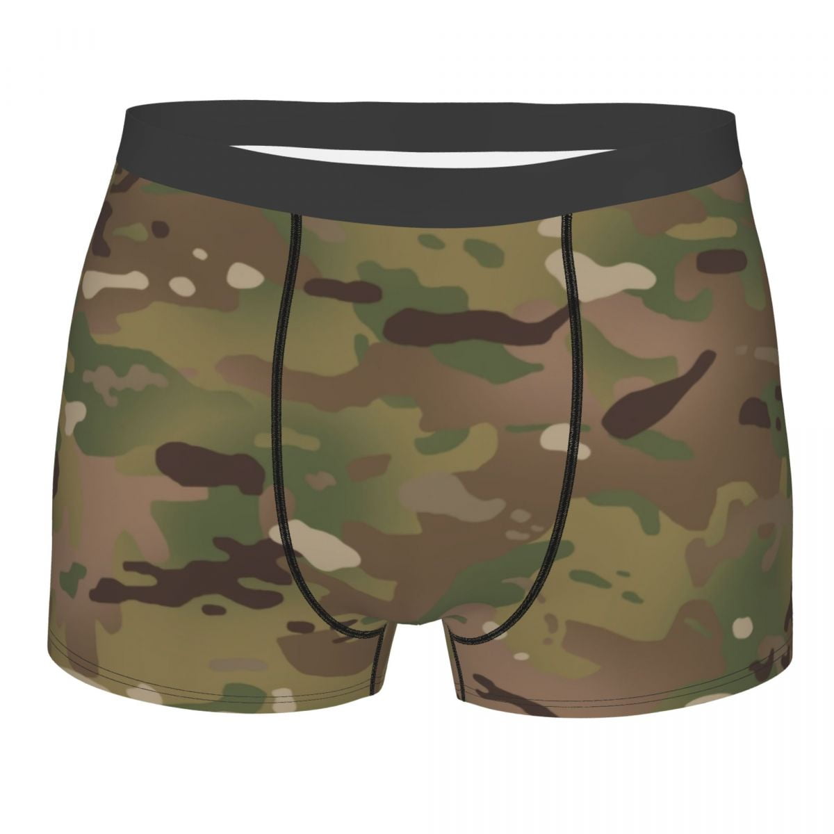 Urban Style Digital Boxer Shorts For Men 3D Printed Army Tactical ...