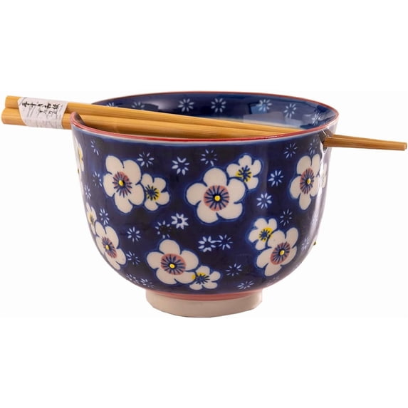 Urban Tokyo Handpainted Ceramic Glazed Japanese Ramen Udon Noodle Rice ...