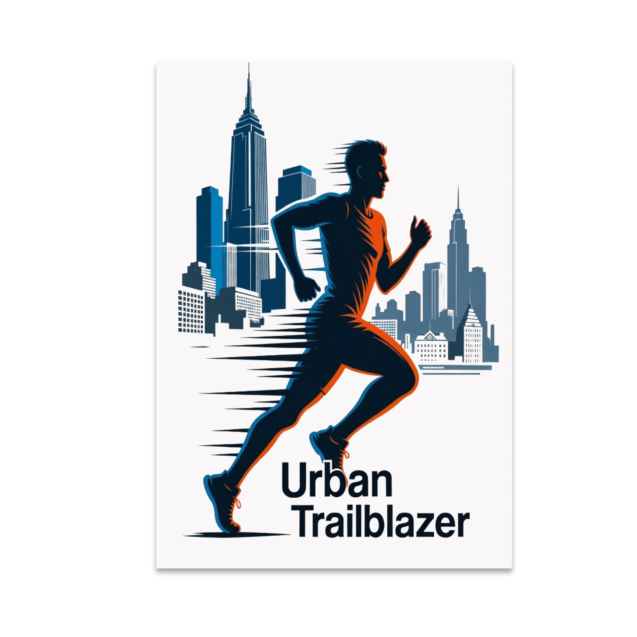 Urban Trailblazer Design - Fitness Enthusiast - 13x19 Poster Print ...