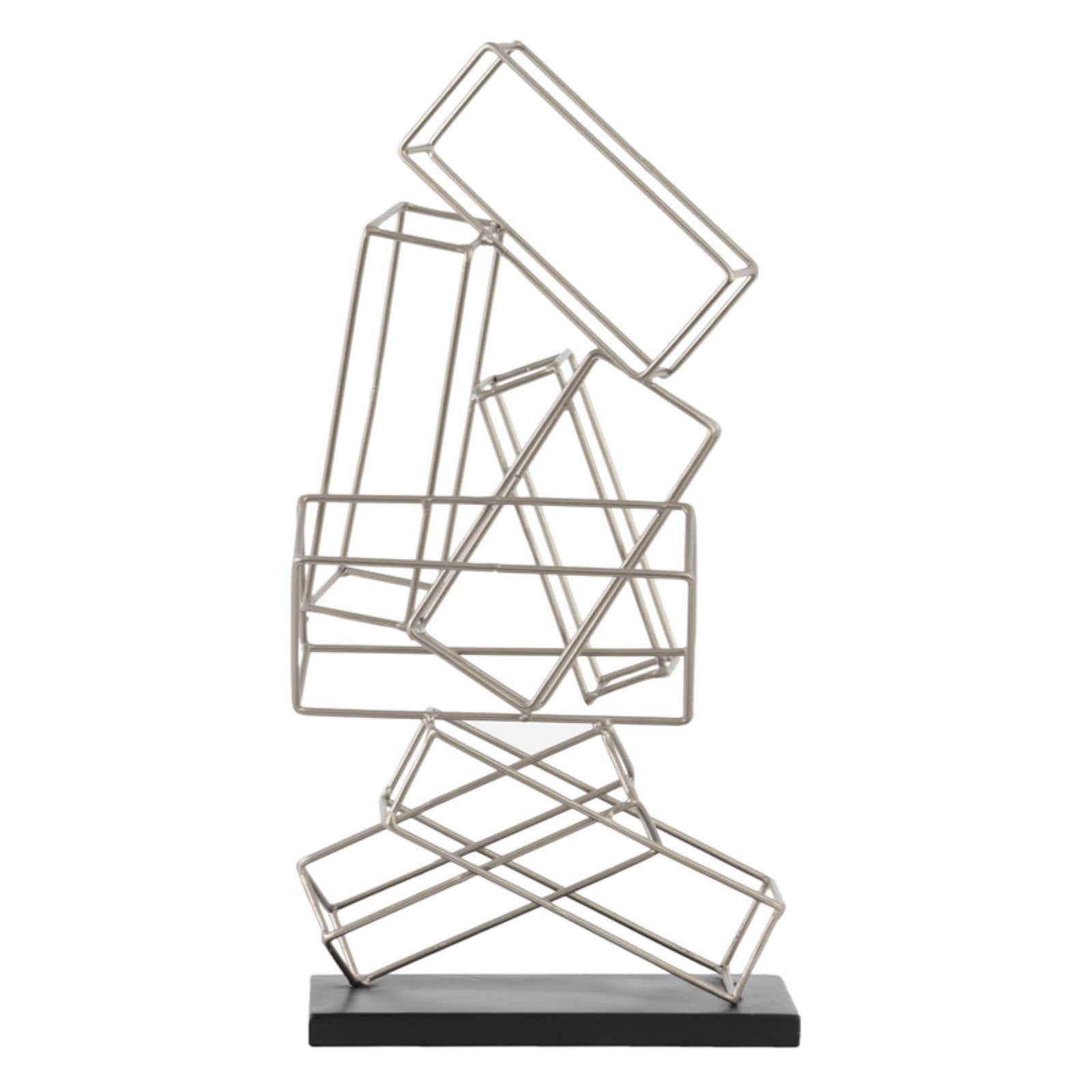 Urban Trends Cascading Rectangular Prisms Sculpture - Walmart.com