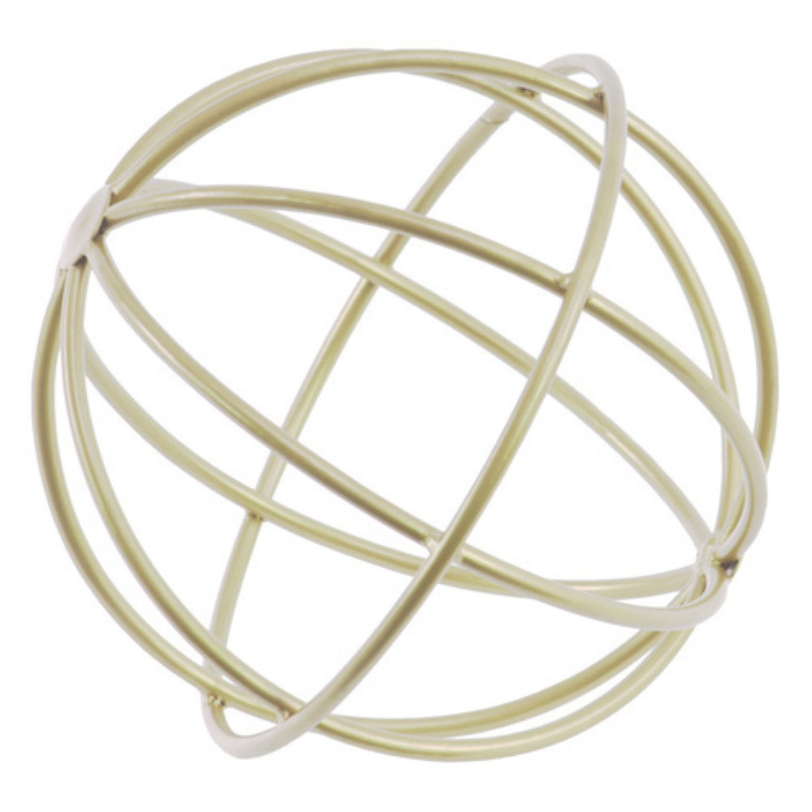 Urban Trends Collection Champagne Metal Orb Dyson Sphere Design with LG ...