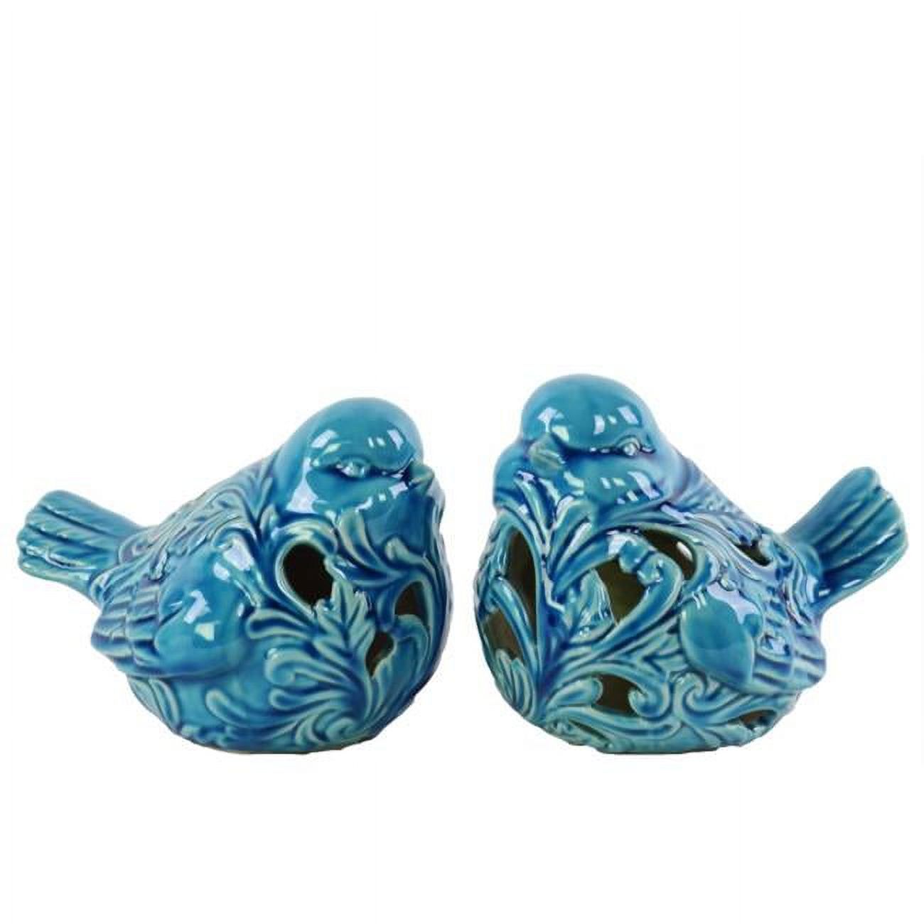 Urban Trends Ceramic Bird Figurine Set (Set of 2) - Walmart.com