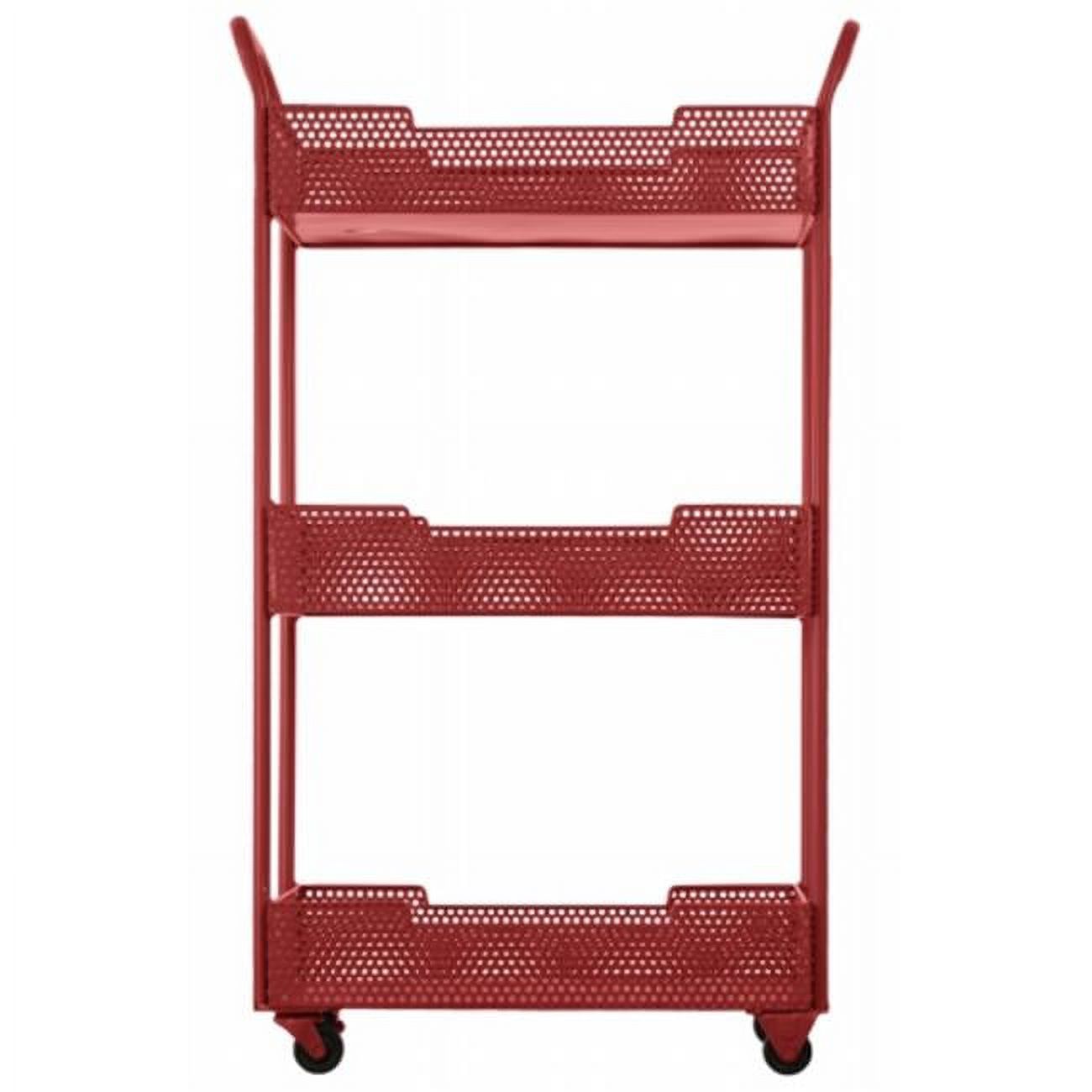 Metal Tray Stand in Red - Walmart.com