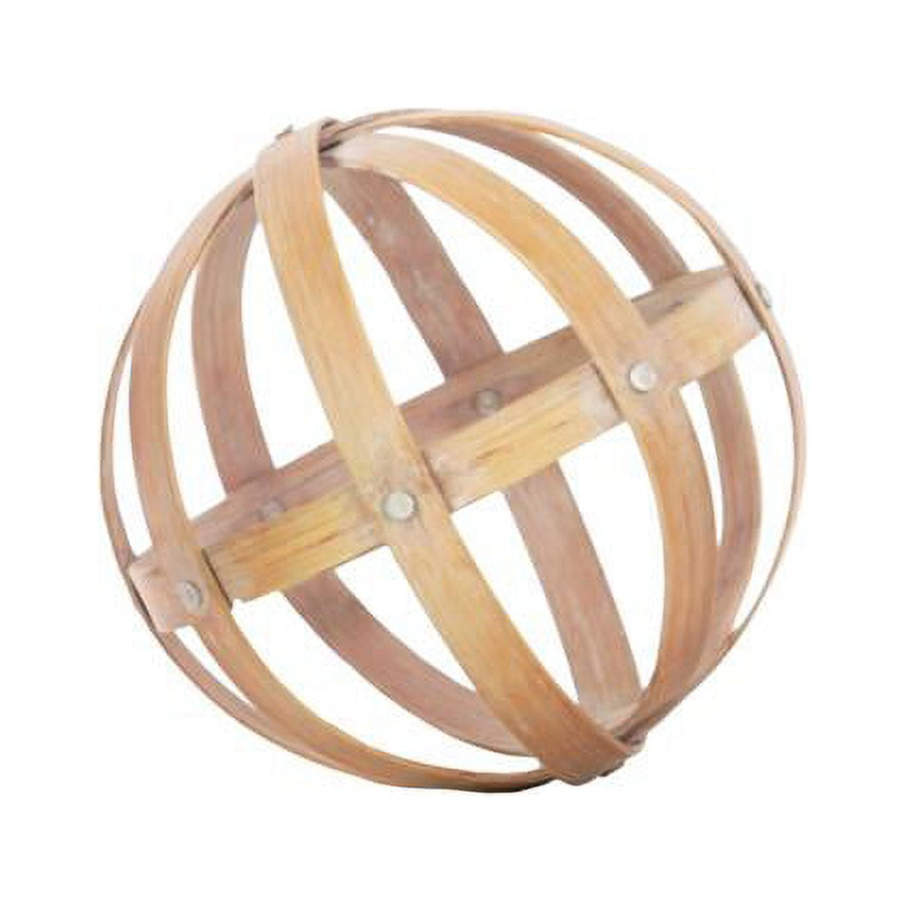 Urban Trends Collection 53363 Bamboo Round Dyson Orb Sphere Decor ...