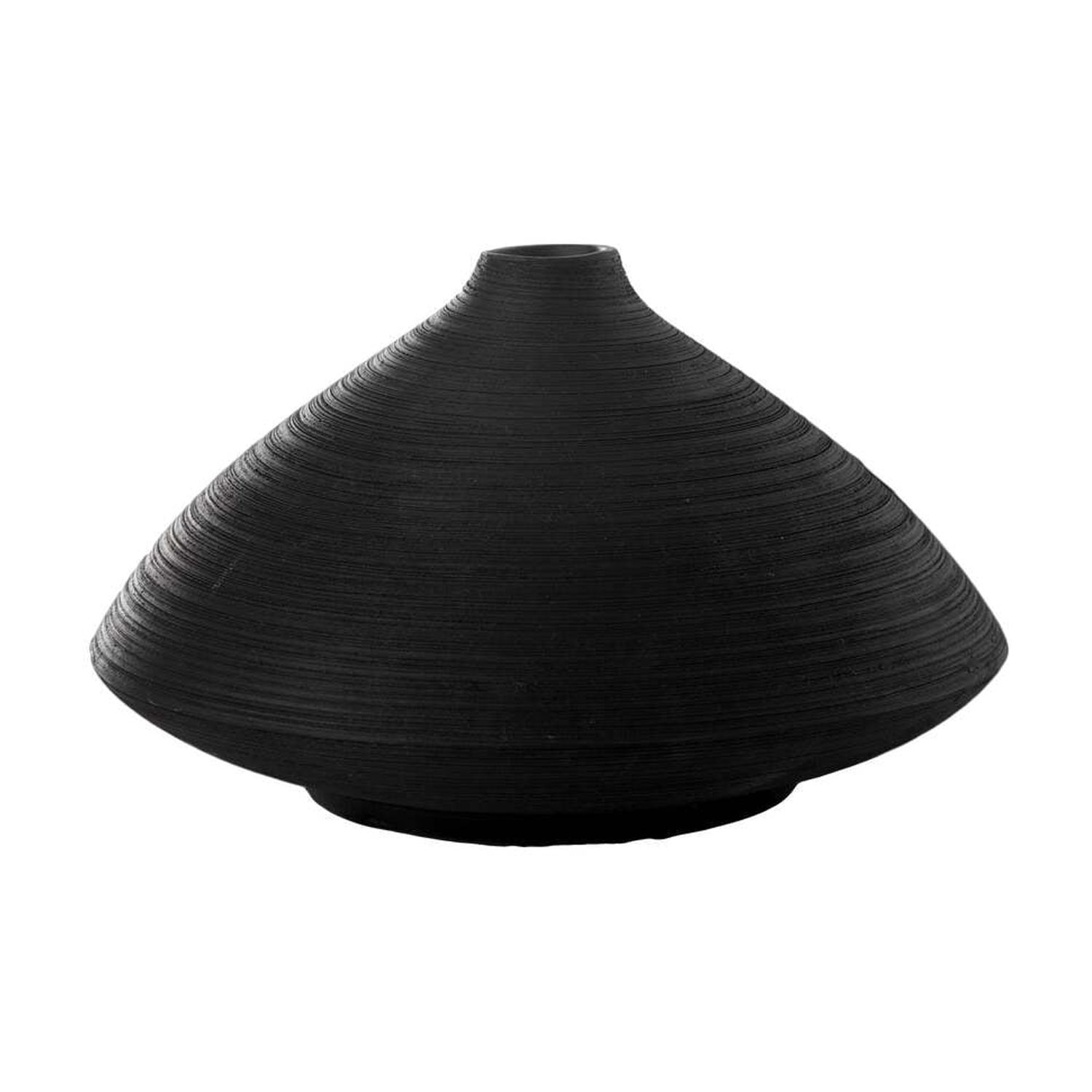 Urban Trends Collection Ceramic Short Round Vase with Small Mouth ...