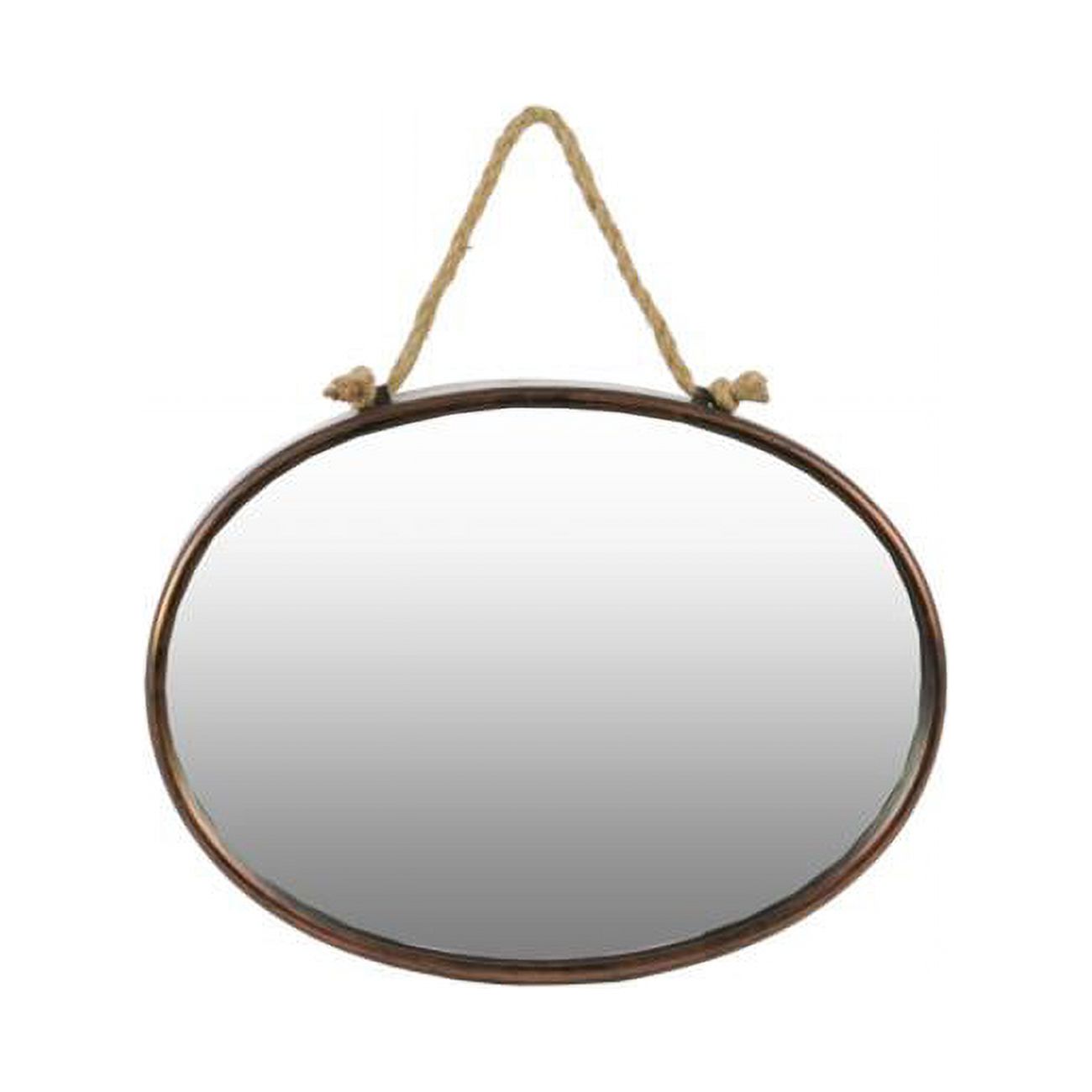 Urban Trends Collection: Metal Wall Mirror, Tarnished Finish, Brown ...