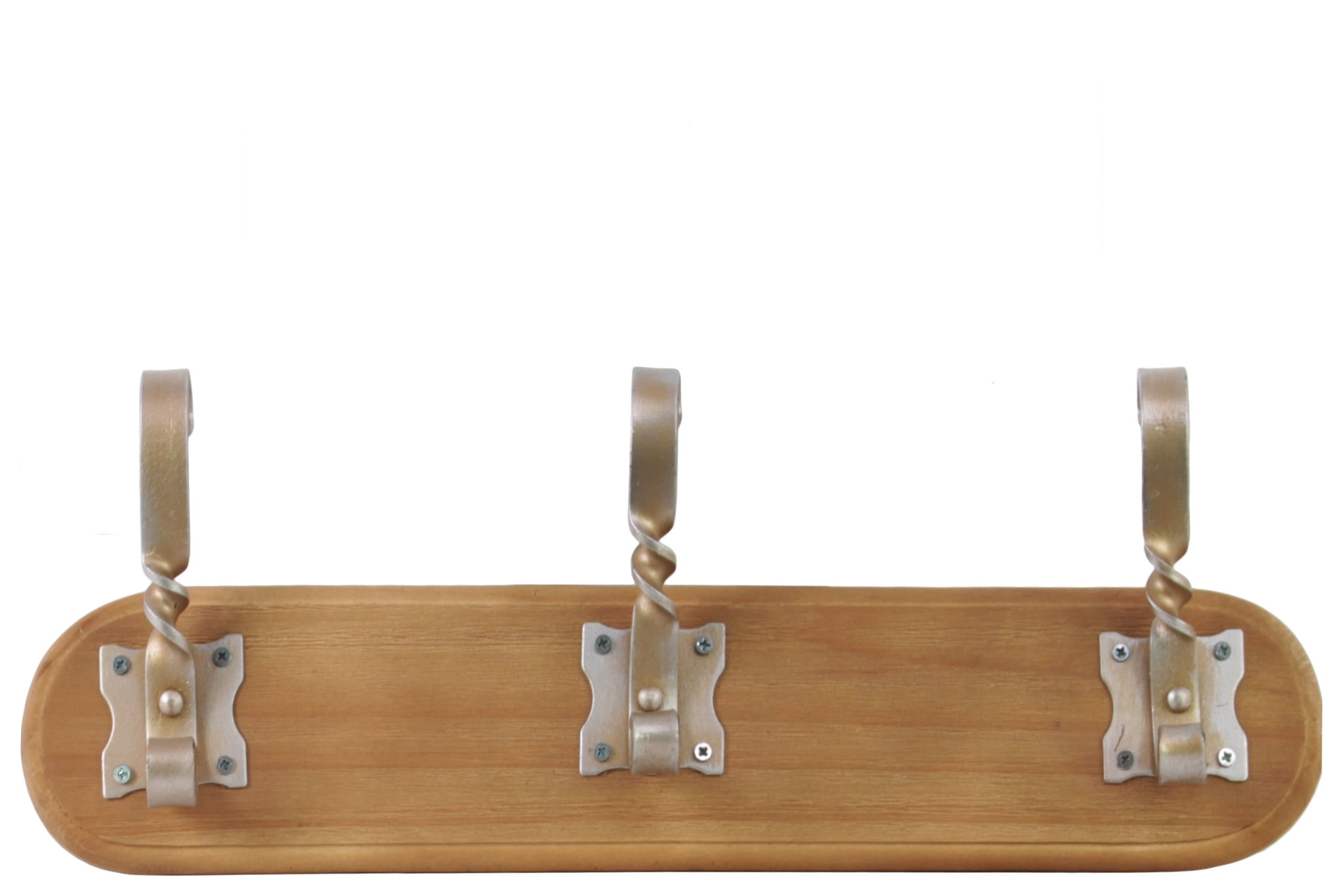 Urban Trends Collection: Wood Hanger Natural Wood Finish - Walmart.com