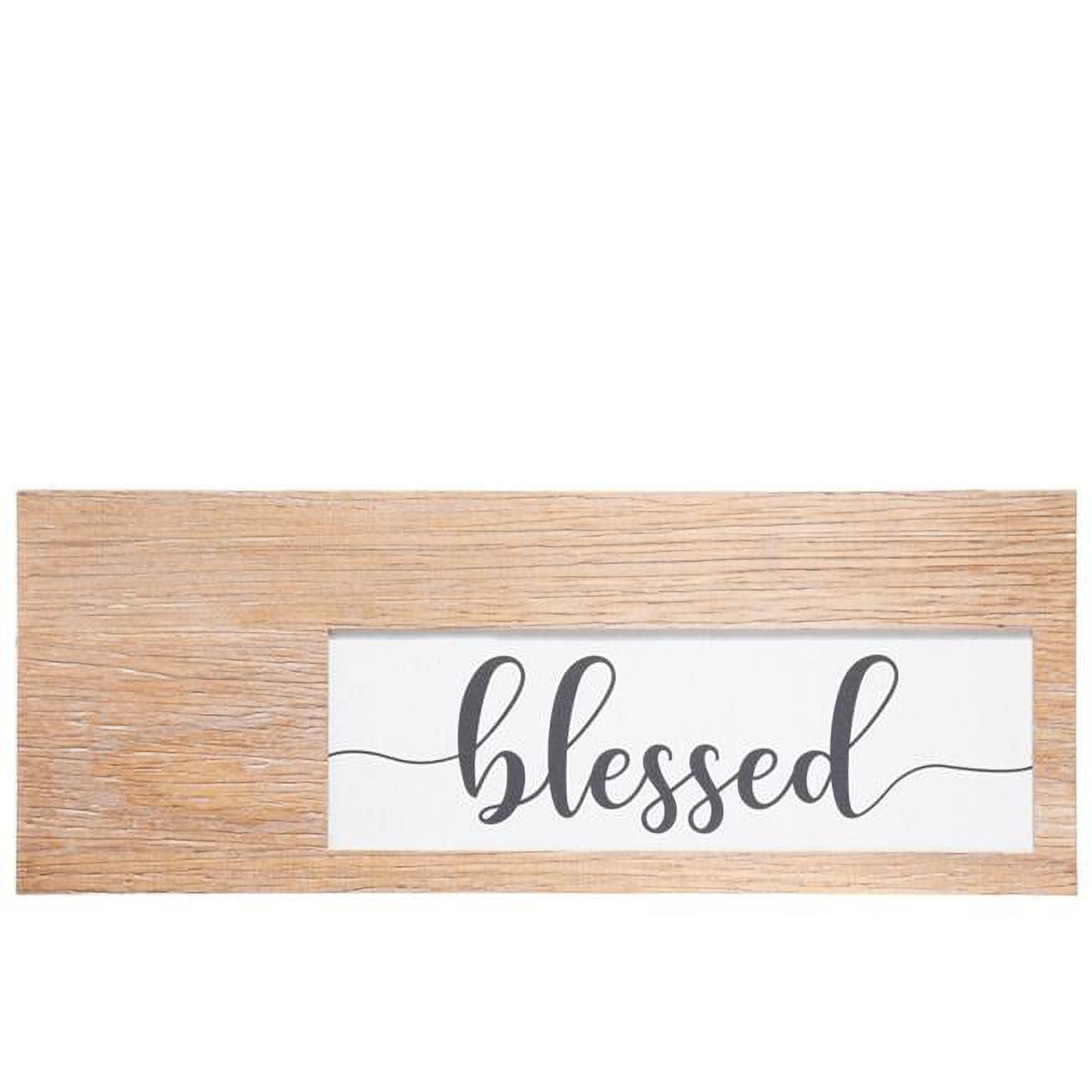 Urban Trends Collection Wood Rectangle Wall Decor with Side Corner in ...