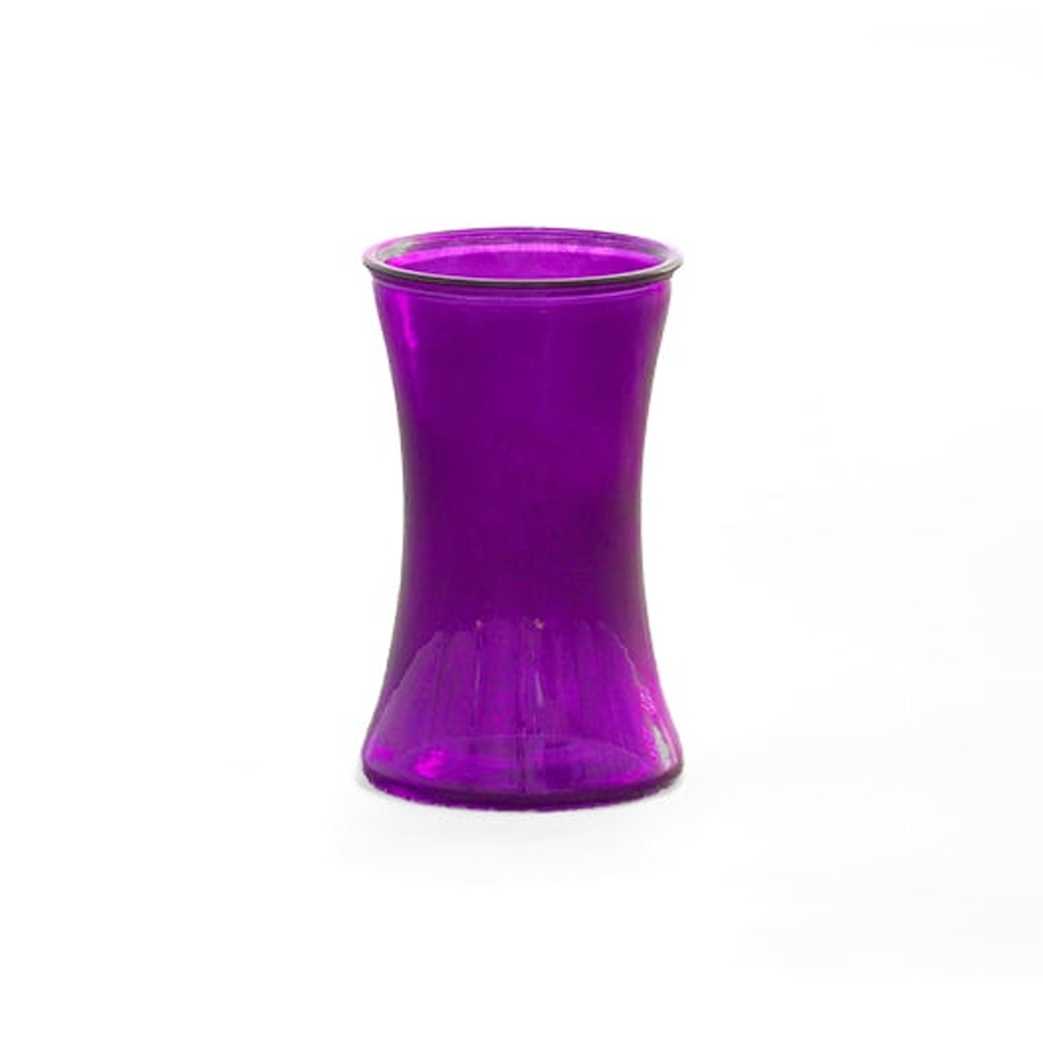 Urban Trends Glass Gathering Purple Vase - Walmart.com