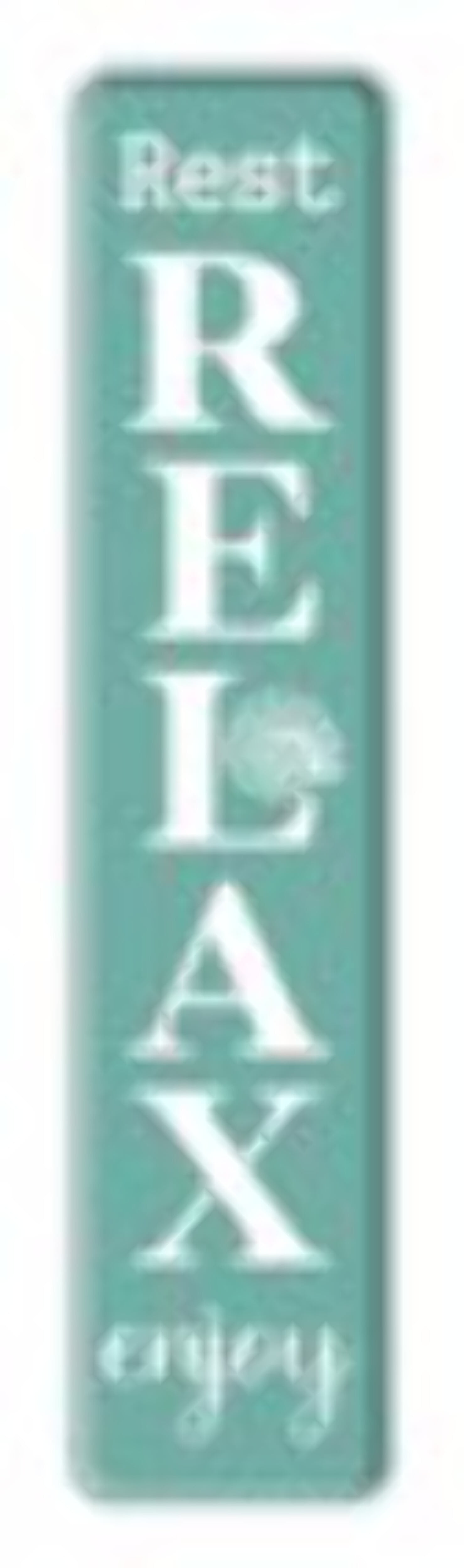 The Beach House Teal Metal Wall Art Sign - Walmart.com