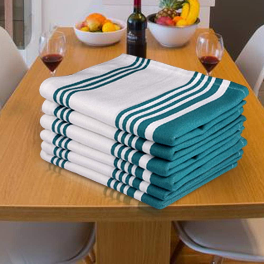 Urban Villa Cotton Kitchen Towels, Set of 3, Absorbent, 20X30 in ...