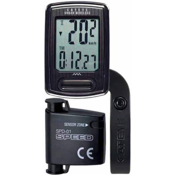 Urban Wireless Bike Computer – Analog Speedometer & Odometer with ...