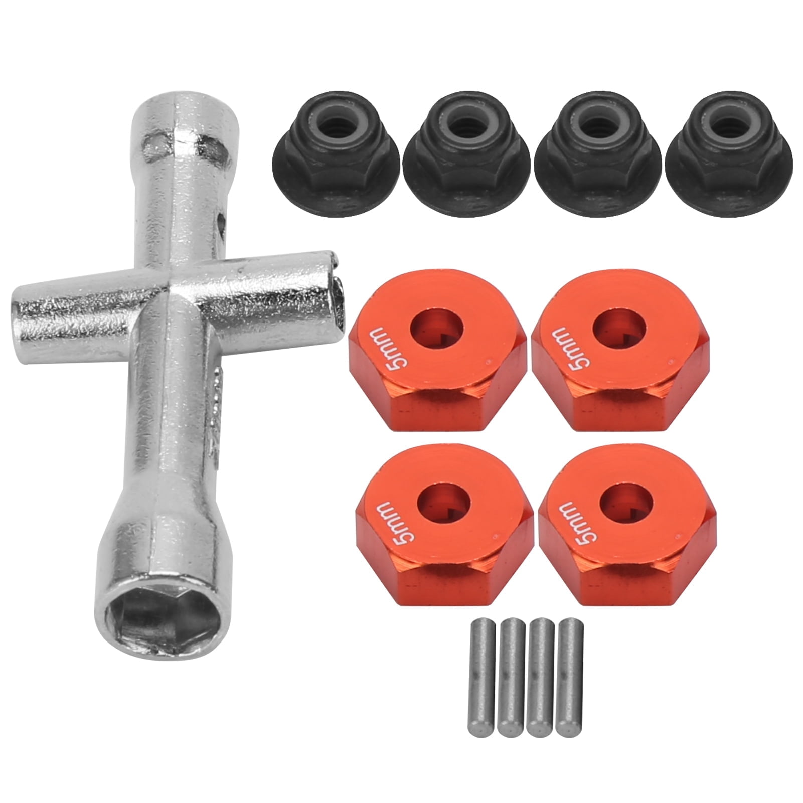 UrbanEden 5mm Thickness Hex Adapter,12mm RC Car Hex Adapter 12mm Wheel ...
