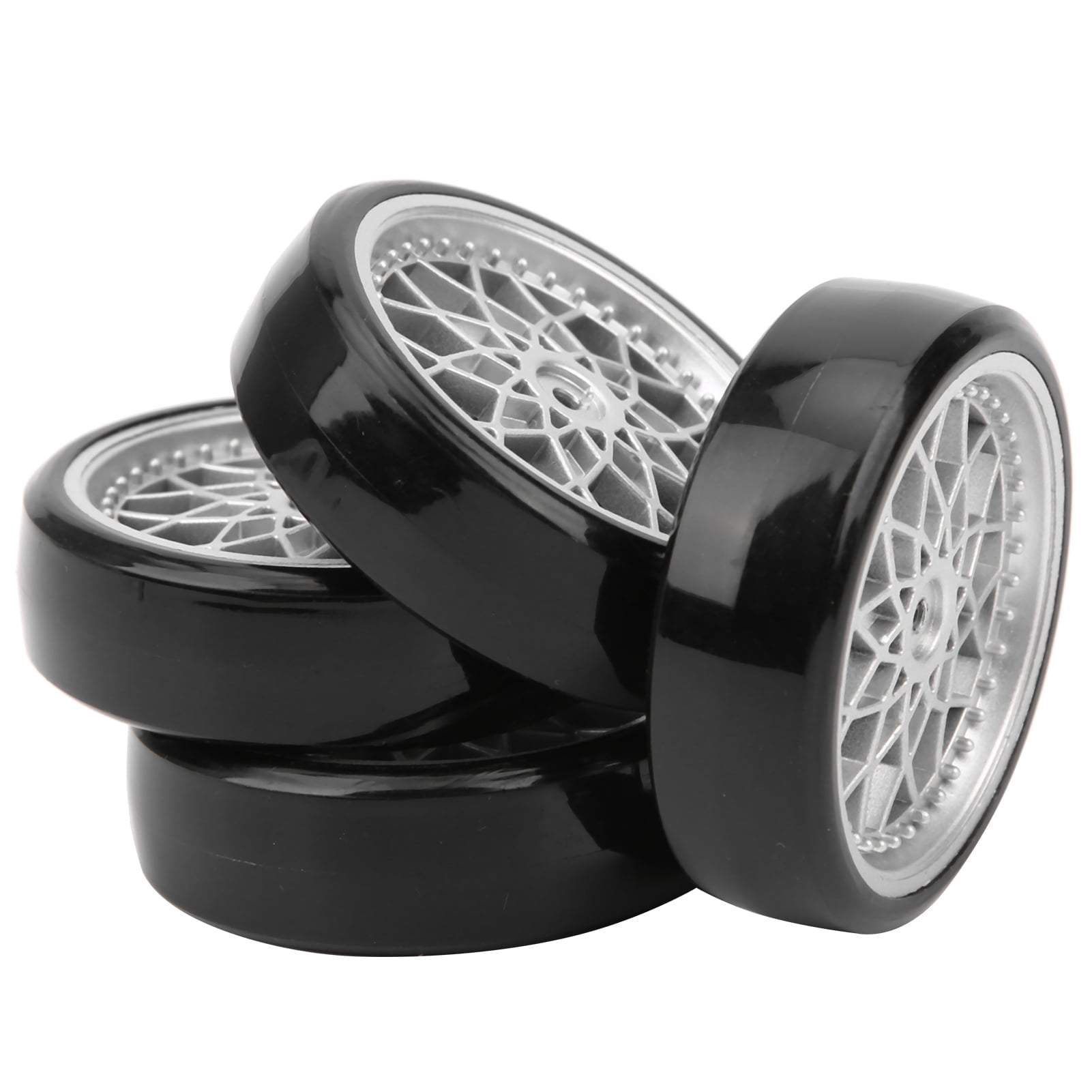 UrbanEden RC Truck Plastic Tires, 4Pcs RC Truck Plastic Tires ...
