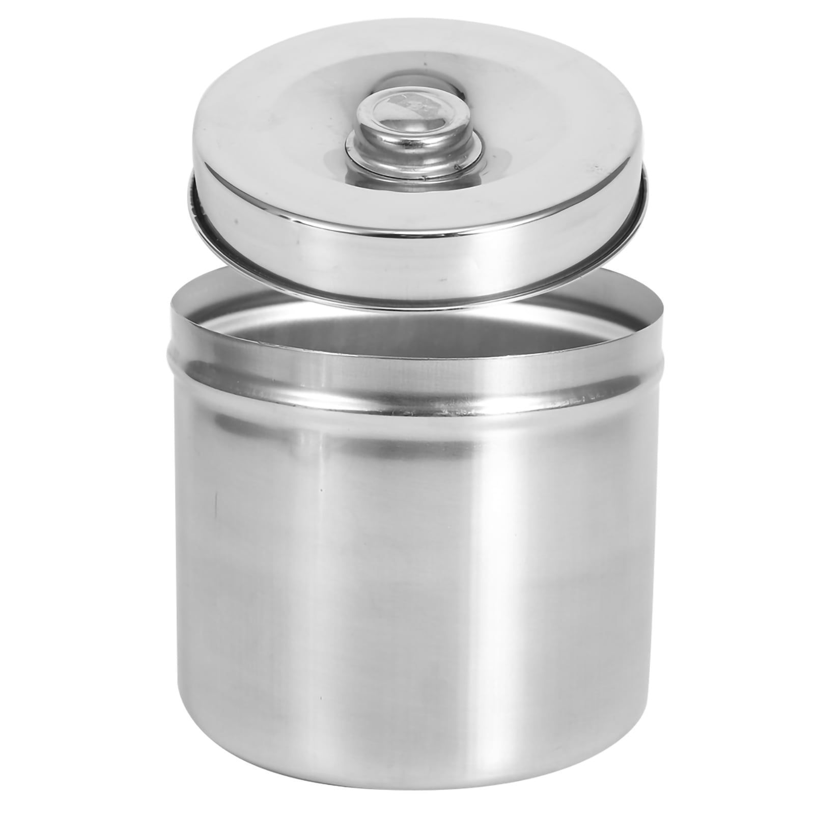 UrbanEden Stainless Steel Ointment Jar Dressing Cotton Box Iodophor ...