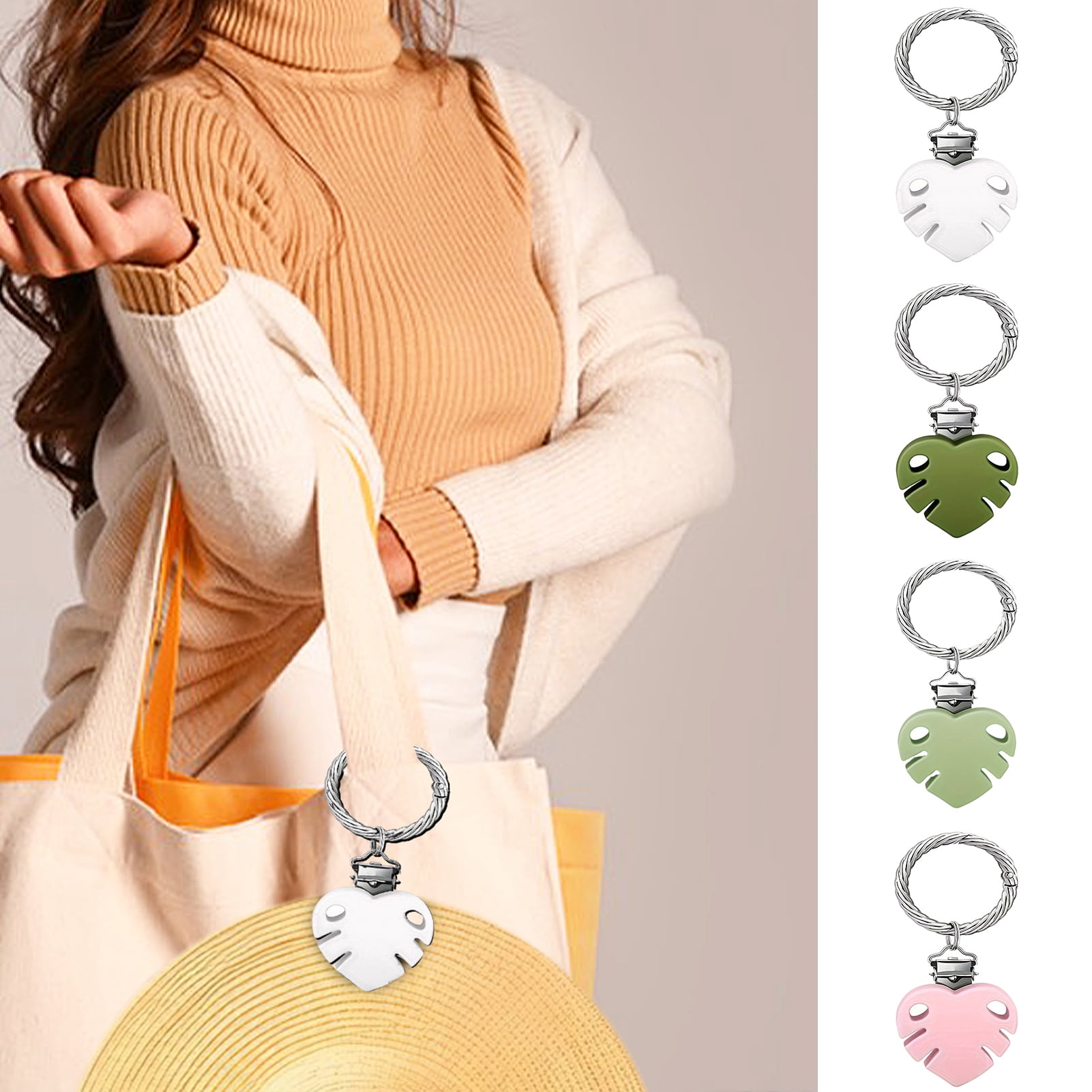 UrbanI Cap Organizer Leaf Shape Sun Cap Clip Decorative Keep Tidy ...