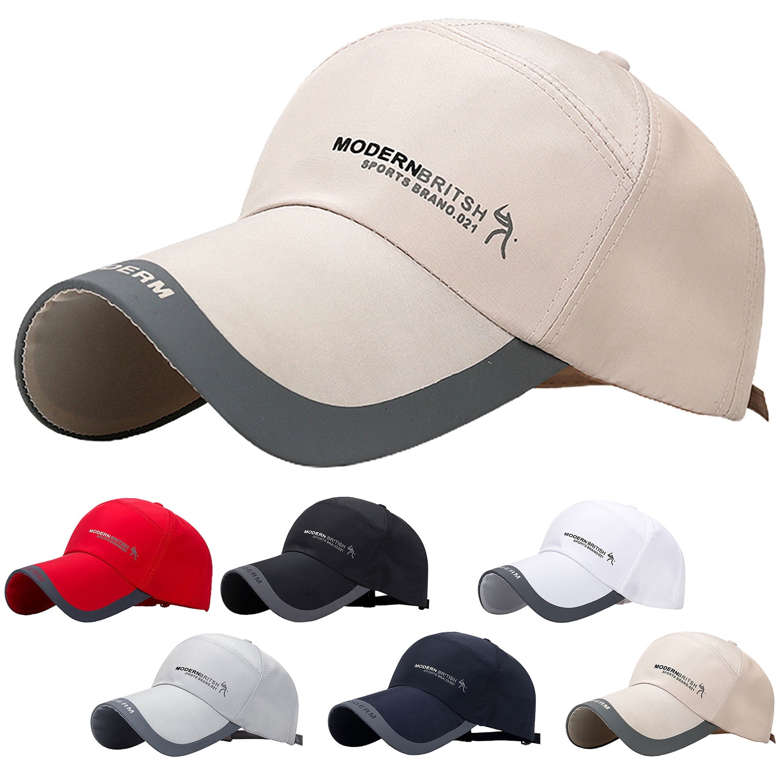 UrbanI Peaked Hat Adjustable Unisex Trendy Fast Dry Comfortable Daily ...