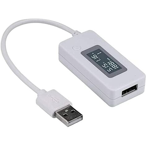UrbanMingle Voltage and Current Tester Monitor Reader LCD Display ...