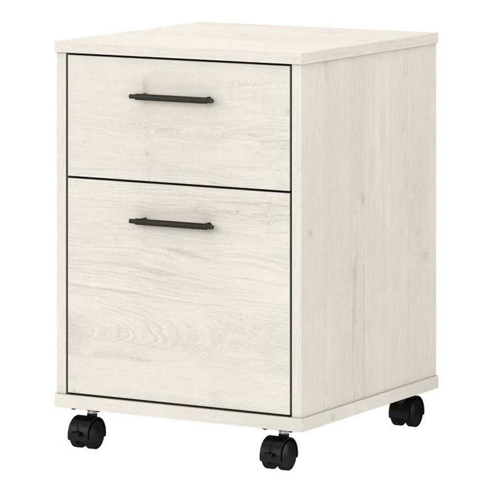 UrbanPro 2 Drawers Farmhouse Wood Mobile File Cabinet in Oak - Walmart.com