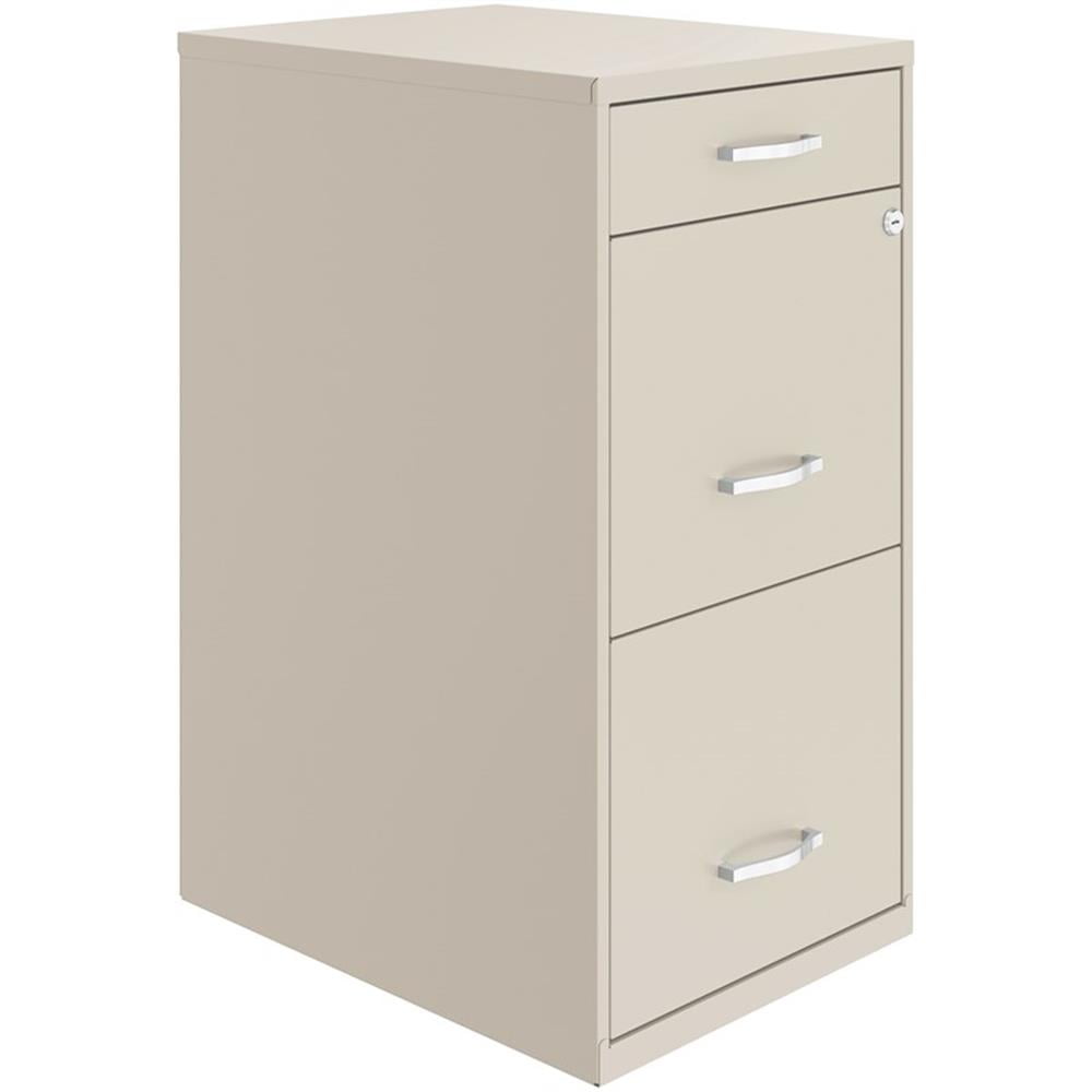 UrbanPro 3 Drawers Vertical Off White Metal Filing Cabinet Pre ...