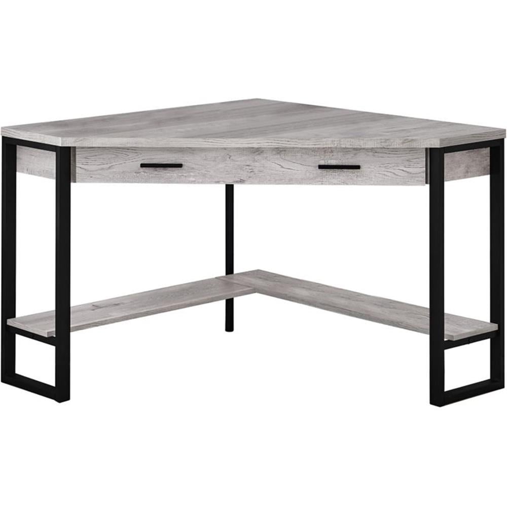 UrbanPro Computer Desk Home Office Corner 42"L Work Laptop Metal Gray ...