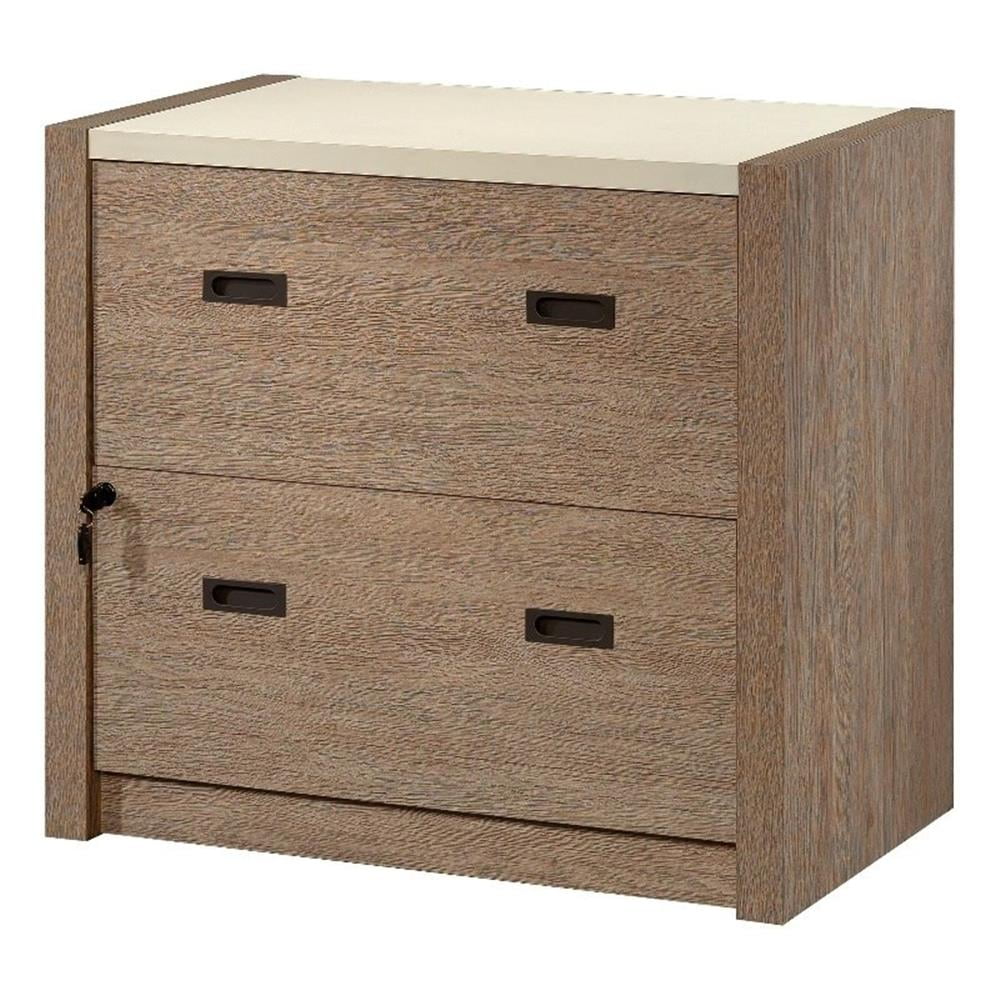 UrbanPro Modern Engineered Wood Lateral File in Brushed Oak Finish ...