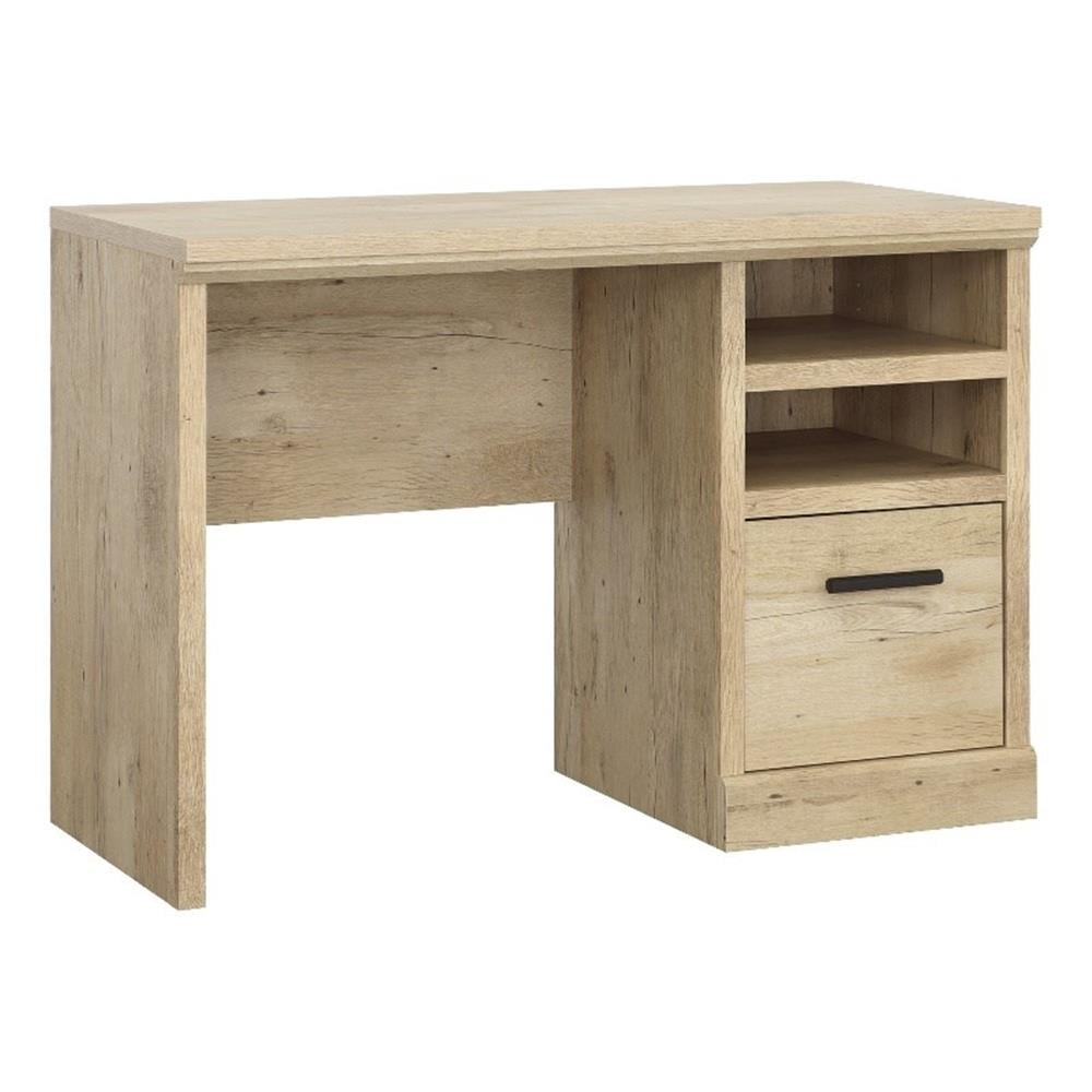 UrbanPro Modern Farmhouse Engineered Wood Desk in Prime Oak Finish ...