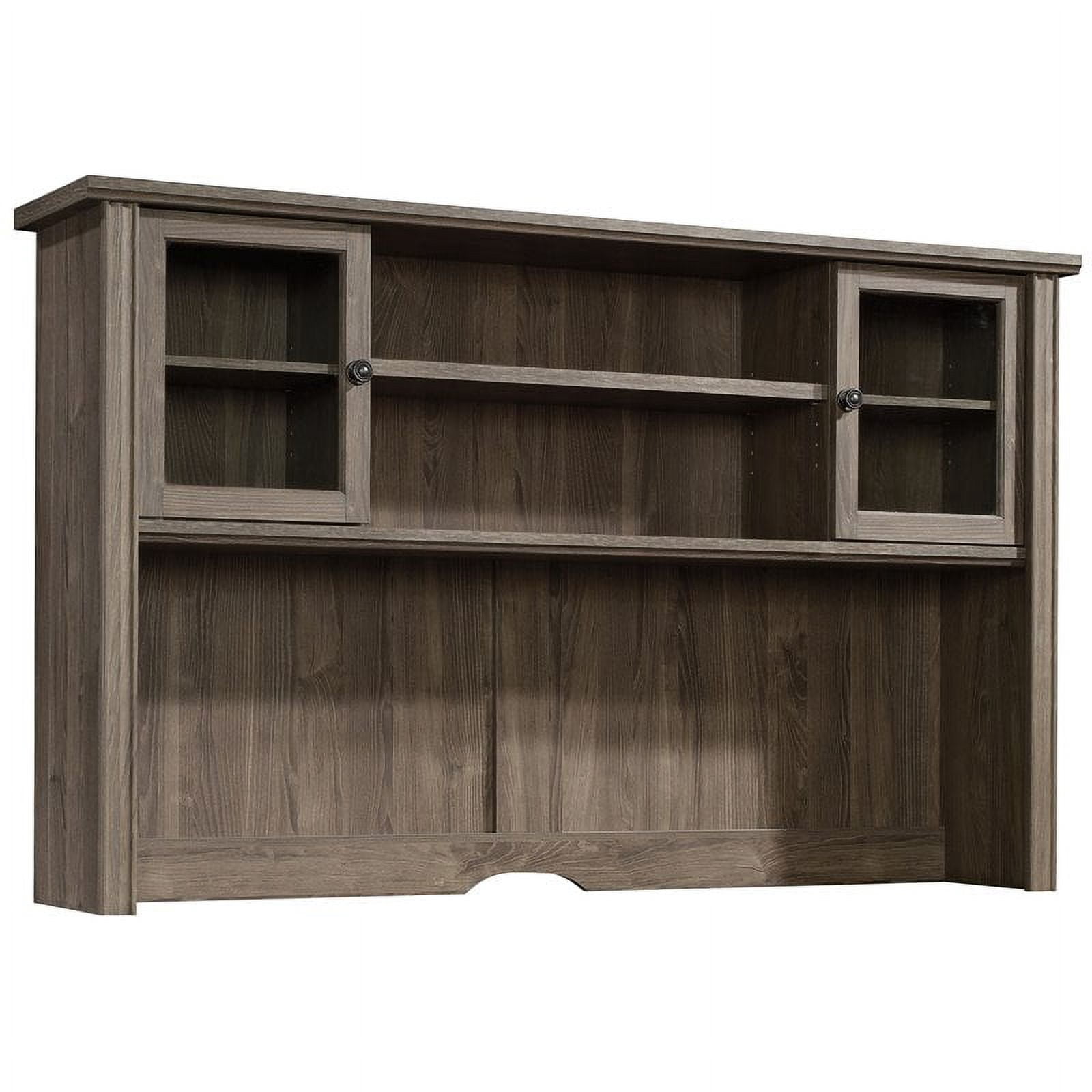 UrbanPro Contemporary Engineered Wood Hutch with Large Shelf in Emery ...