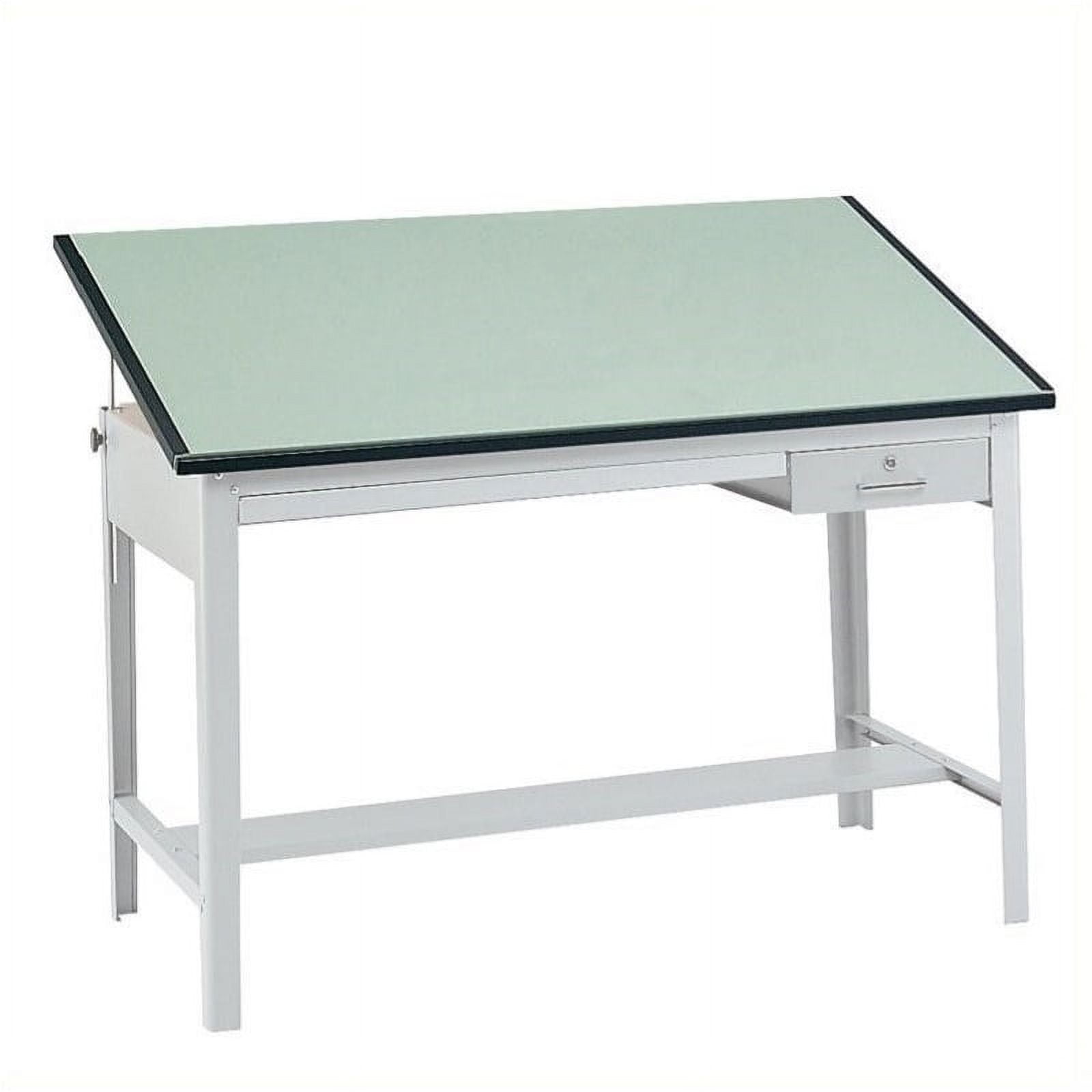 UrbanPro Transitional 60"x37.5" Precision Drafting Table Top in White ...
