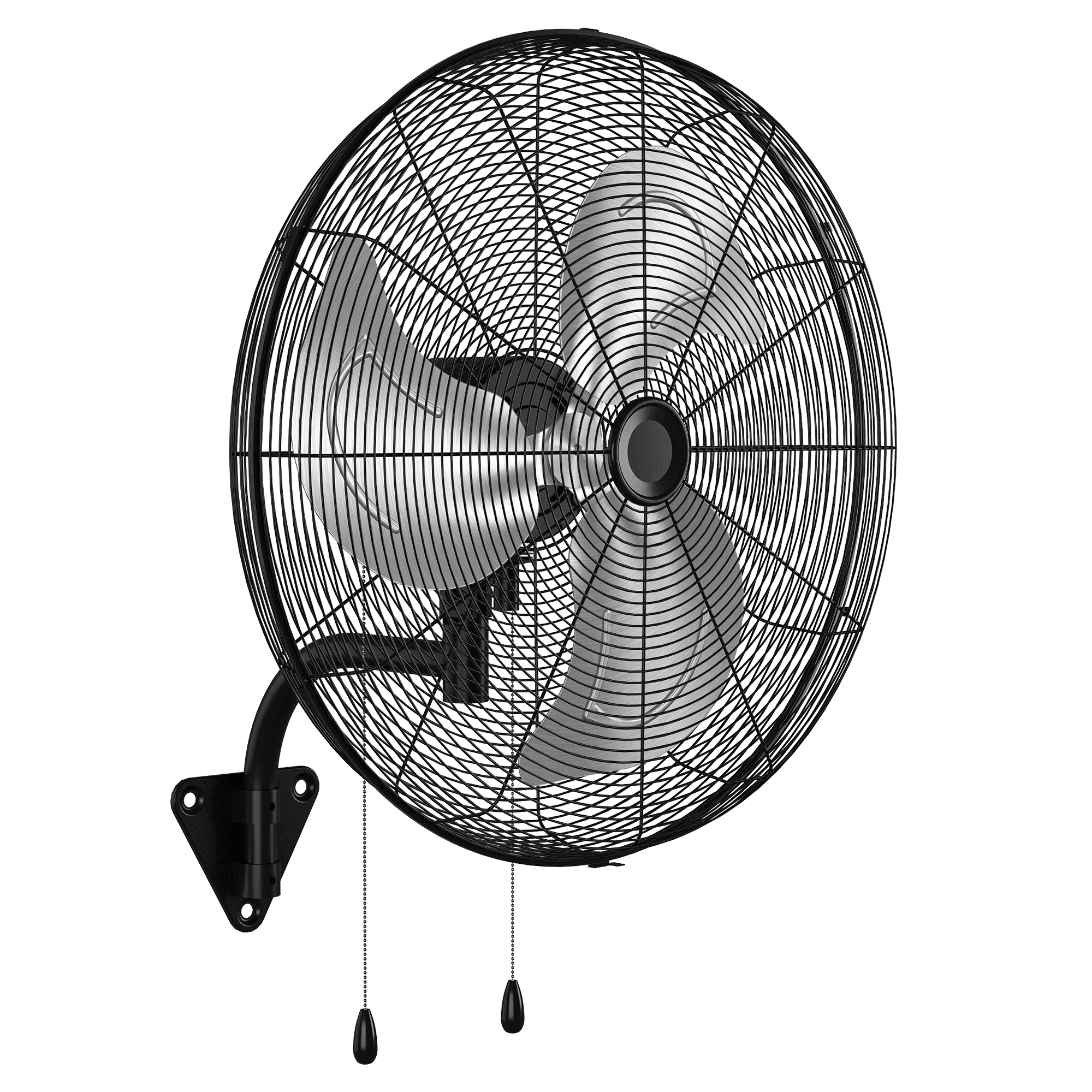UrbanSync 24" Wall Mount Fan, 3-speed High Velocity Oscillating ...