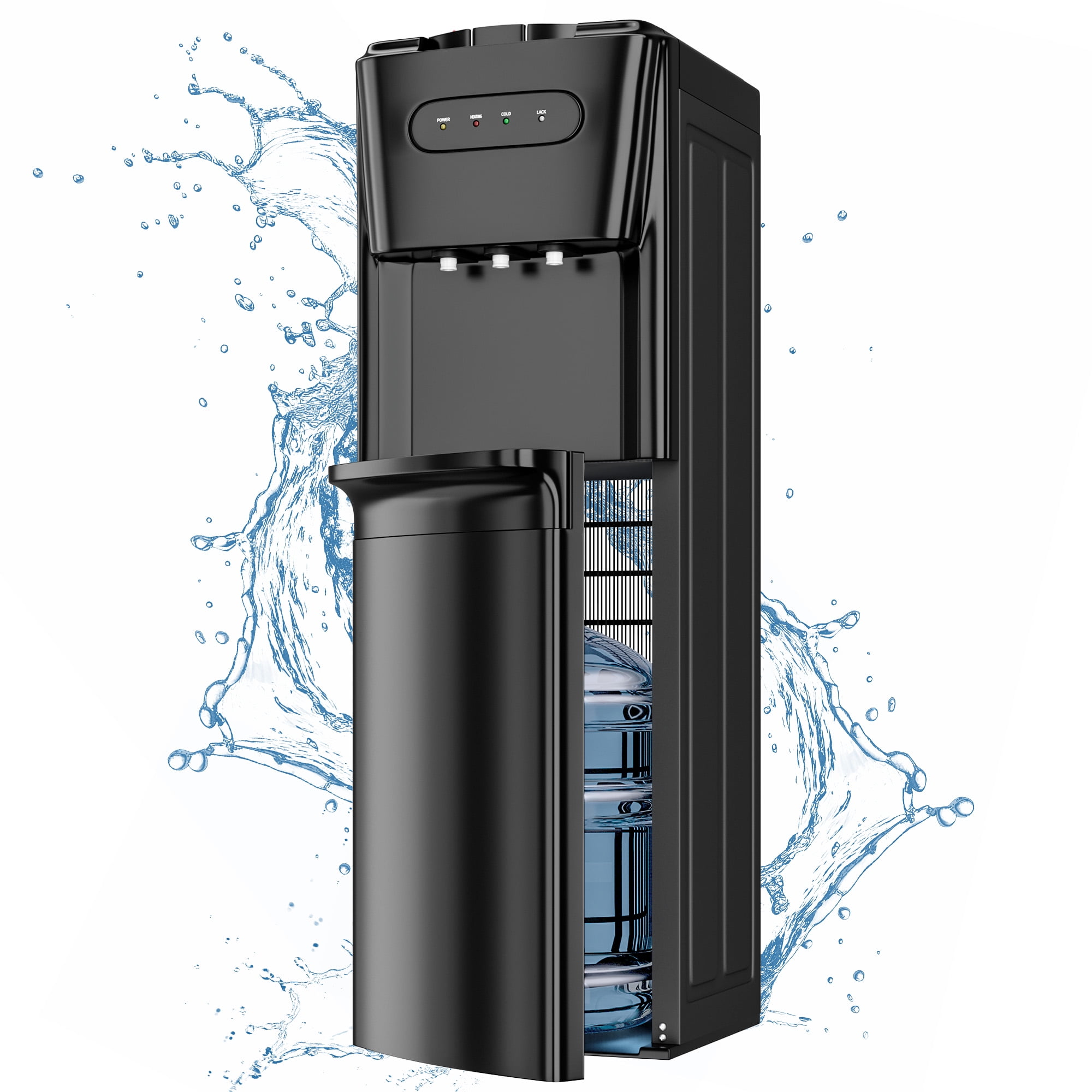 Bottom-Loading Water Dispenser with 3-Settings, Water Cooler with Two ...