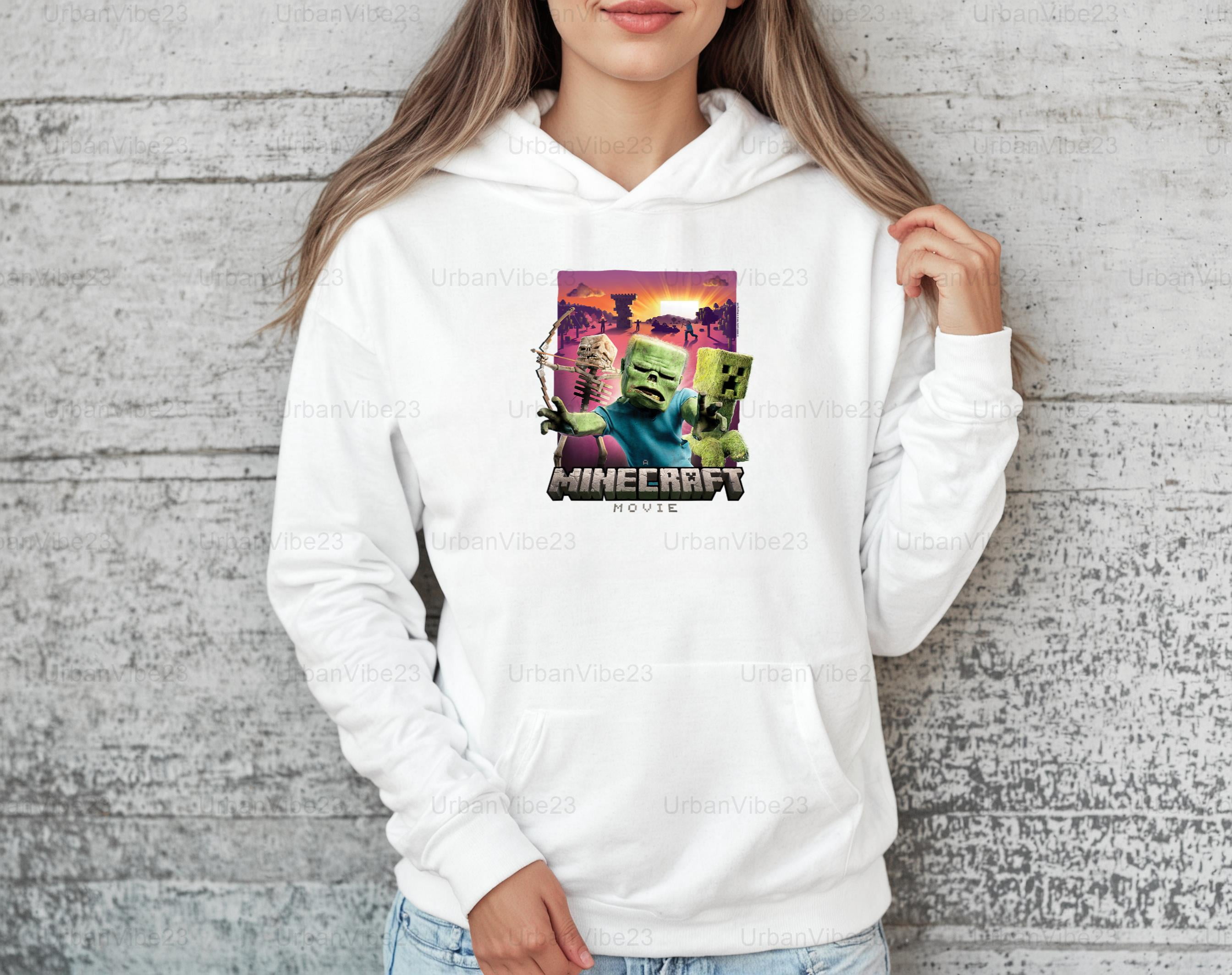 UrbanVibe23 Minecraft Movie Skeleton Zombie Creeper Mobs Group Portrait ...