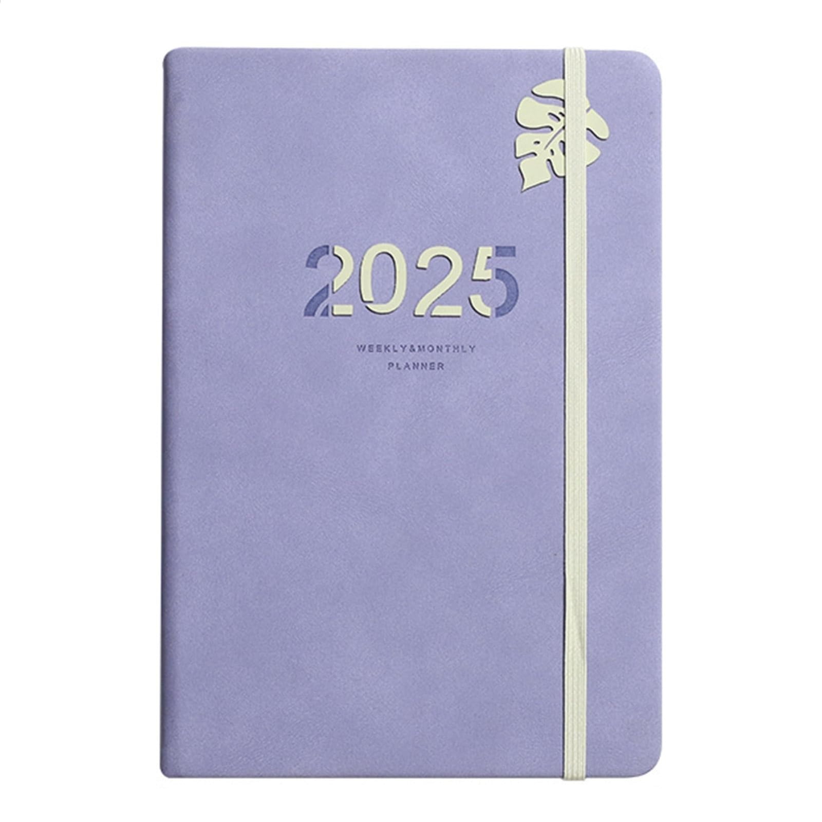 UrbanWave 2025 A5 Notebook With Elastic Strap 365 Day Hardcover Daily ...